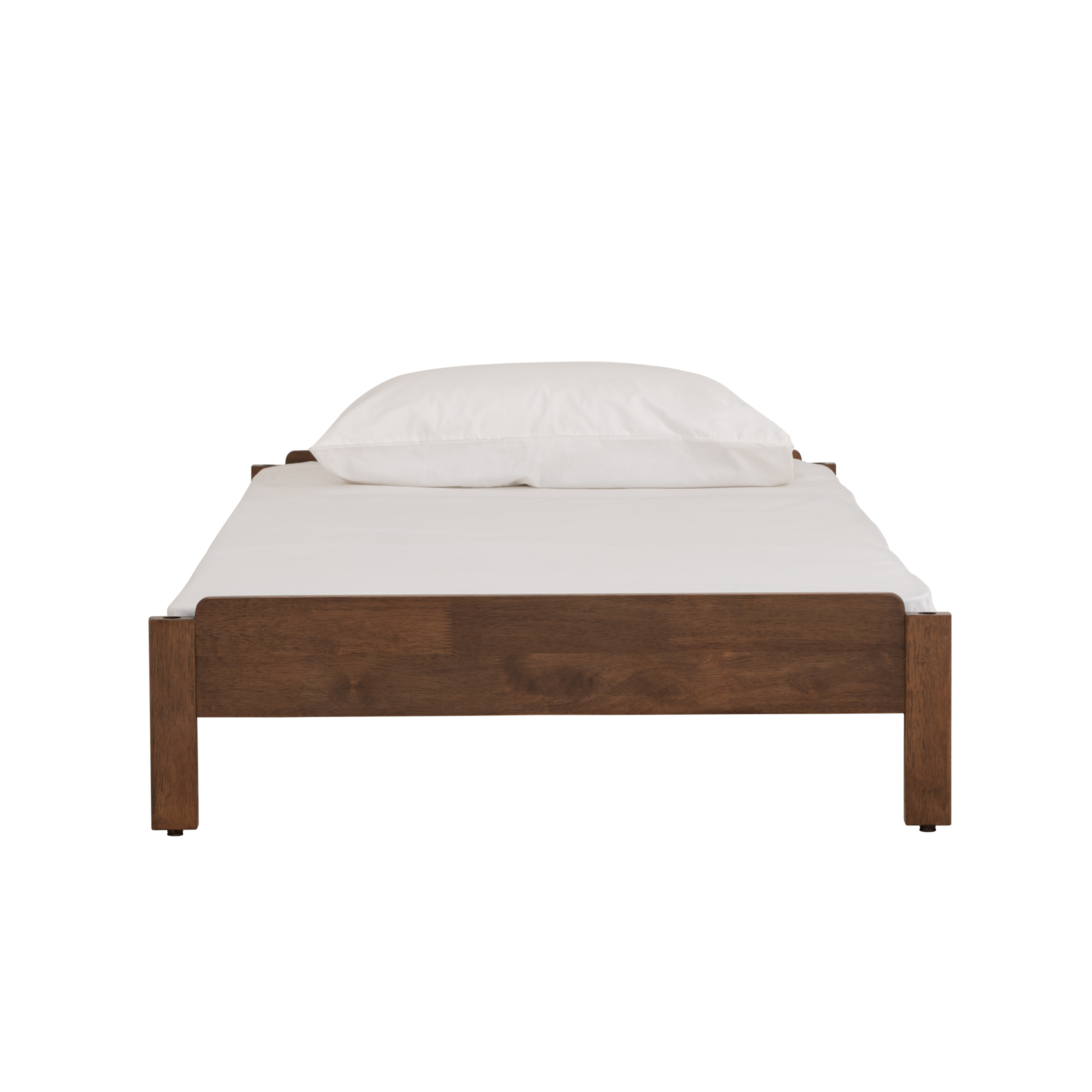 Hans Stackable Single Bed - Cocoa, Minimalist Bed Frames by HipVan | HipVan
