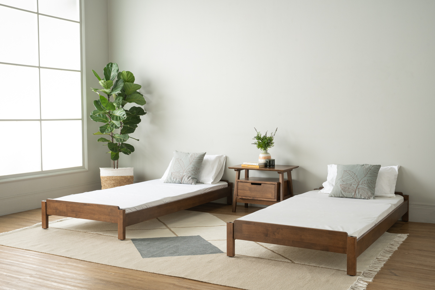 Hans Stackable Single Bed - Cocoa, HV Modern Beds & Bedroom Storage ...