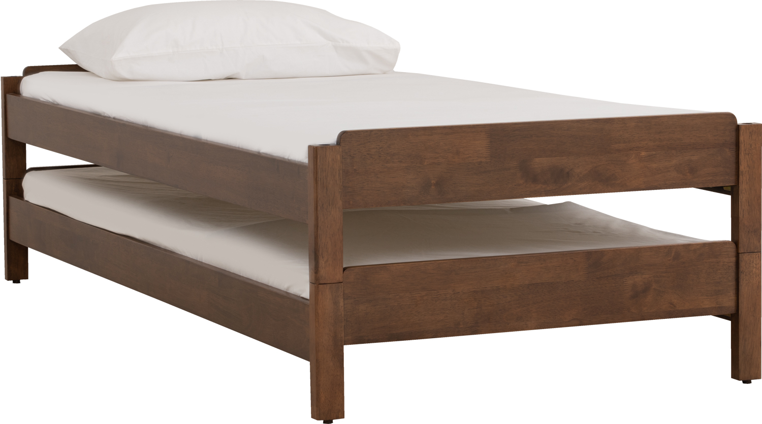 Hans Stackable Single Bed - Cocoa, HV Modern Beds & Bedroom Storage ...