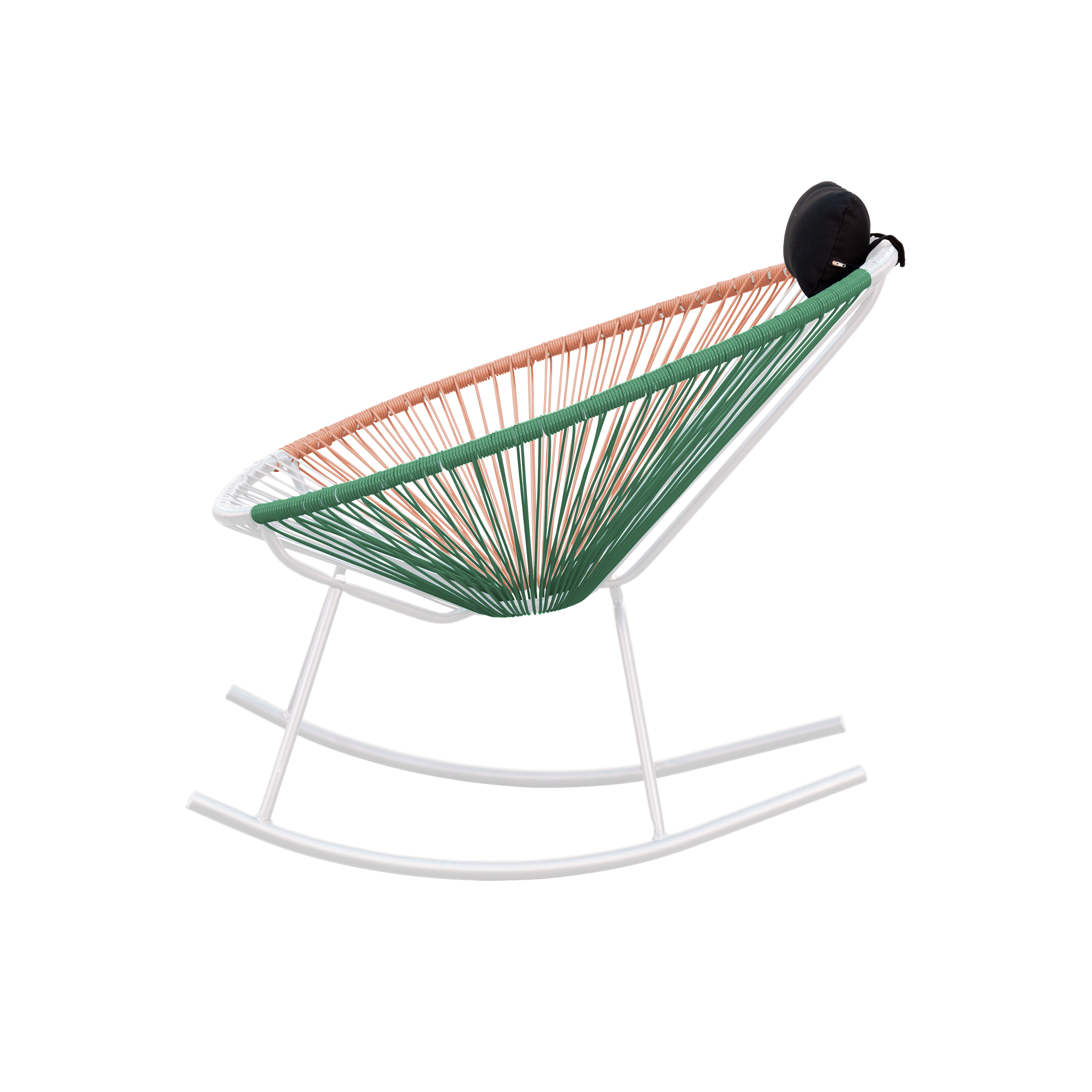 Acapulco Rocking Chair - Pink, White, Green Mix, Acapulco by HipVan ...