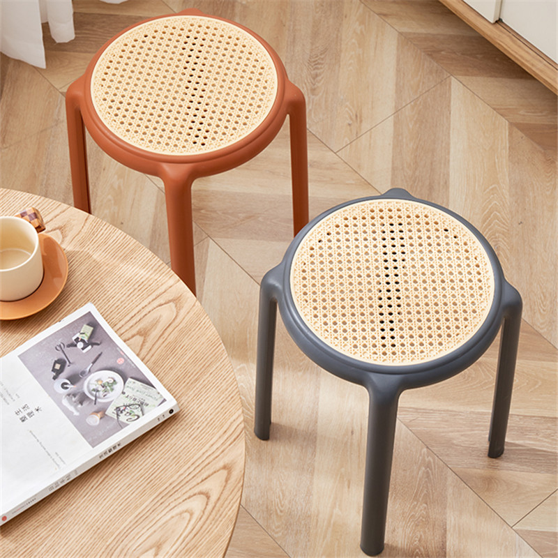 Alaska Stackable Stool - Mustard, Stackable Stools by HipVan | View at ...