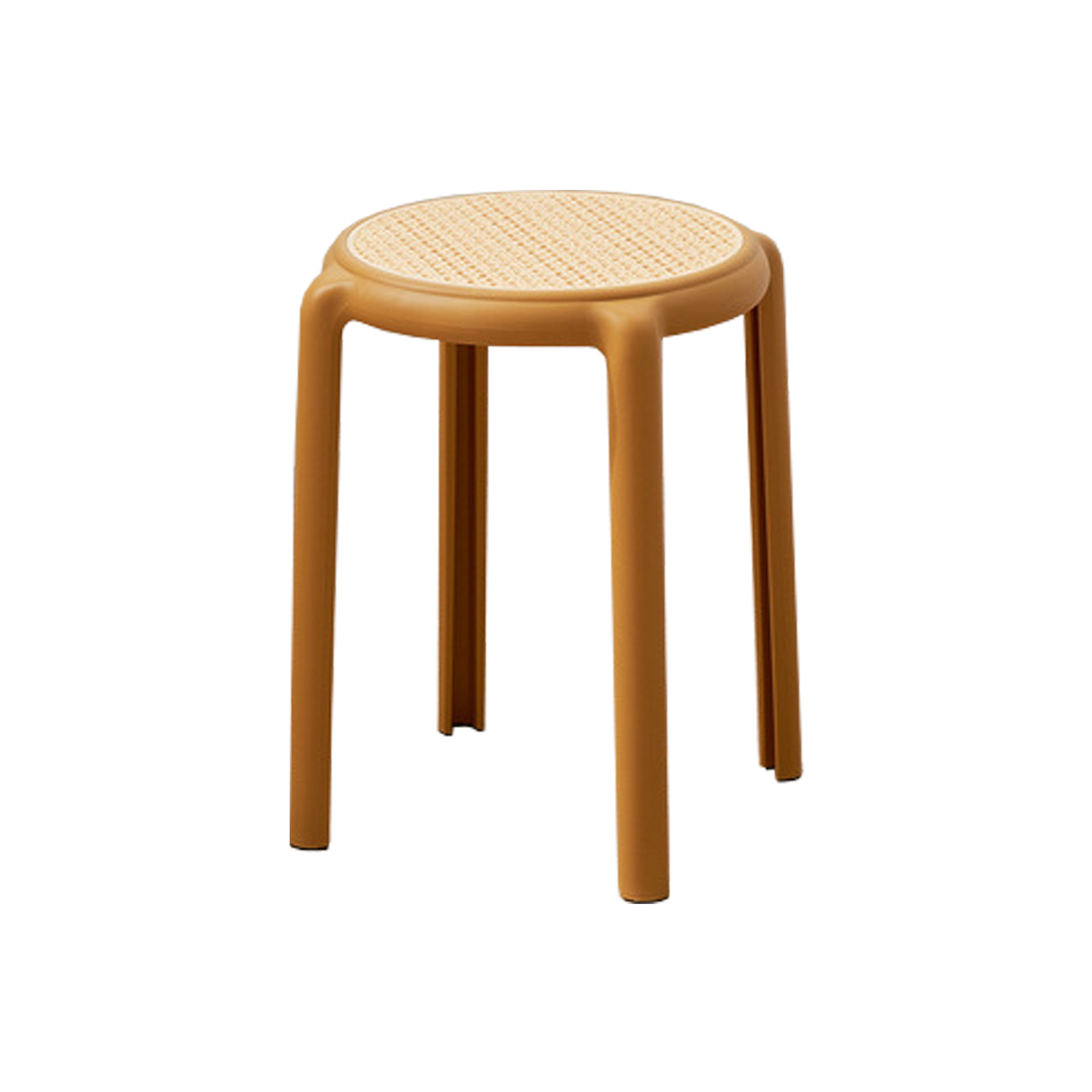 Alaska Stackable Stool - Mustard, Stackable Stools by HipVan | View at ...