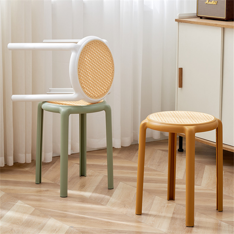 Alaska Stackable Stool - Mustard, Stackable Stools by HipVan | View at ...