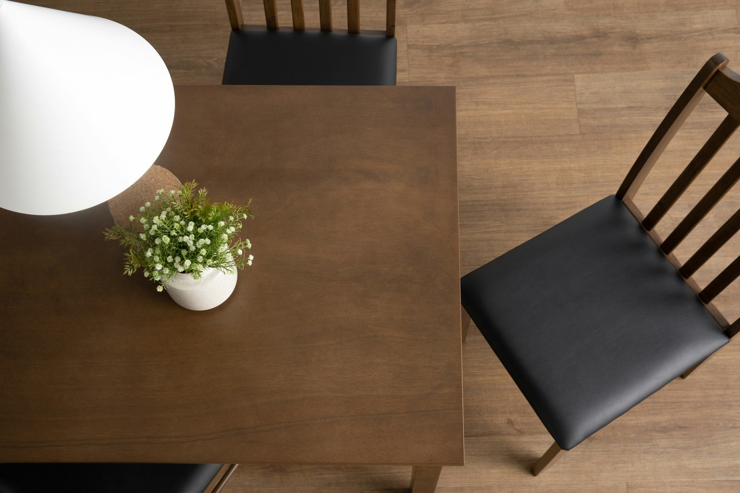 Faye Dining Table 1.1m with 4 Faye Chairs - Cocoa, HV Basic Dining ...