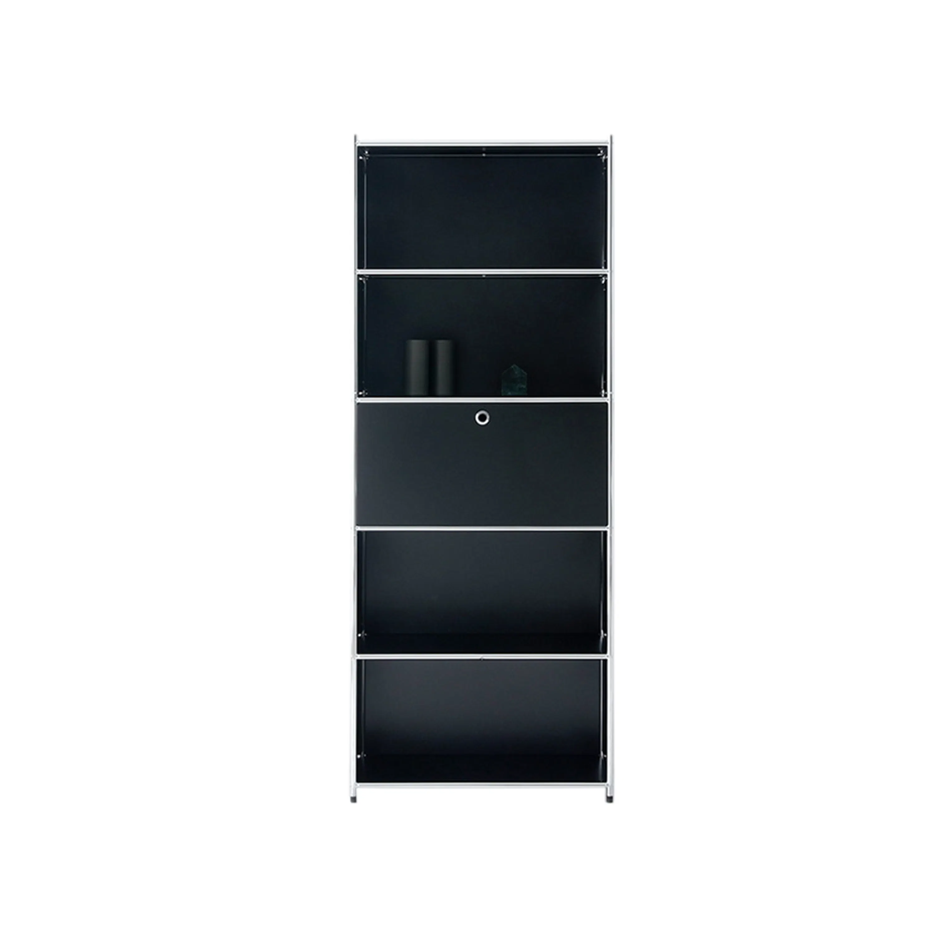 Cusso Stainless Steel 5 Tier Cabinet - Black, Cusso Bauhaus Furniture ...