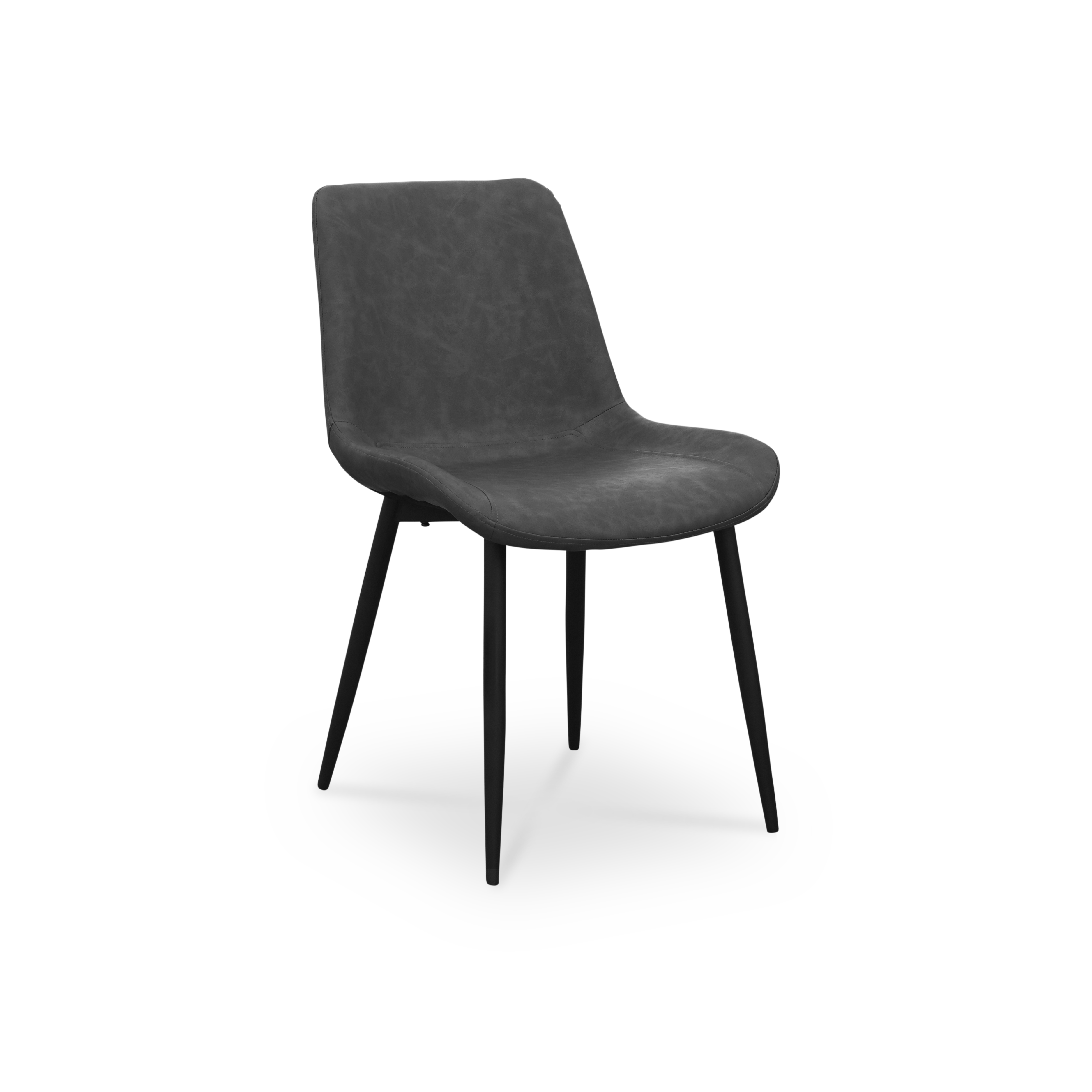 Herman Dining Chair - Dark Grey (Fabric), Dining Chairs by HipVan | HipVan