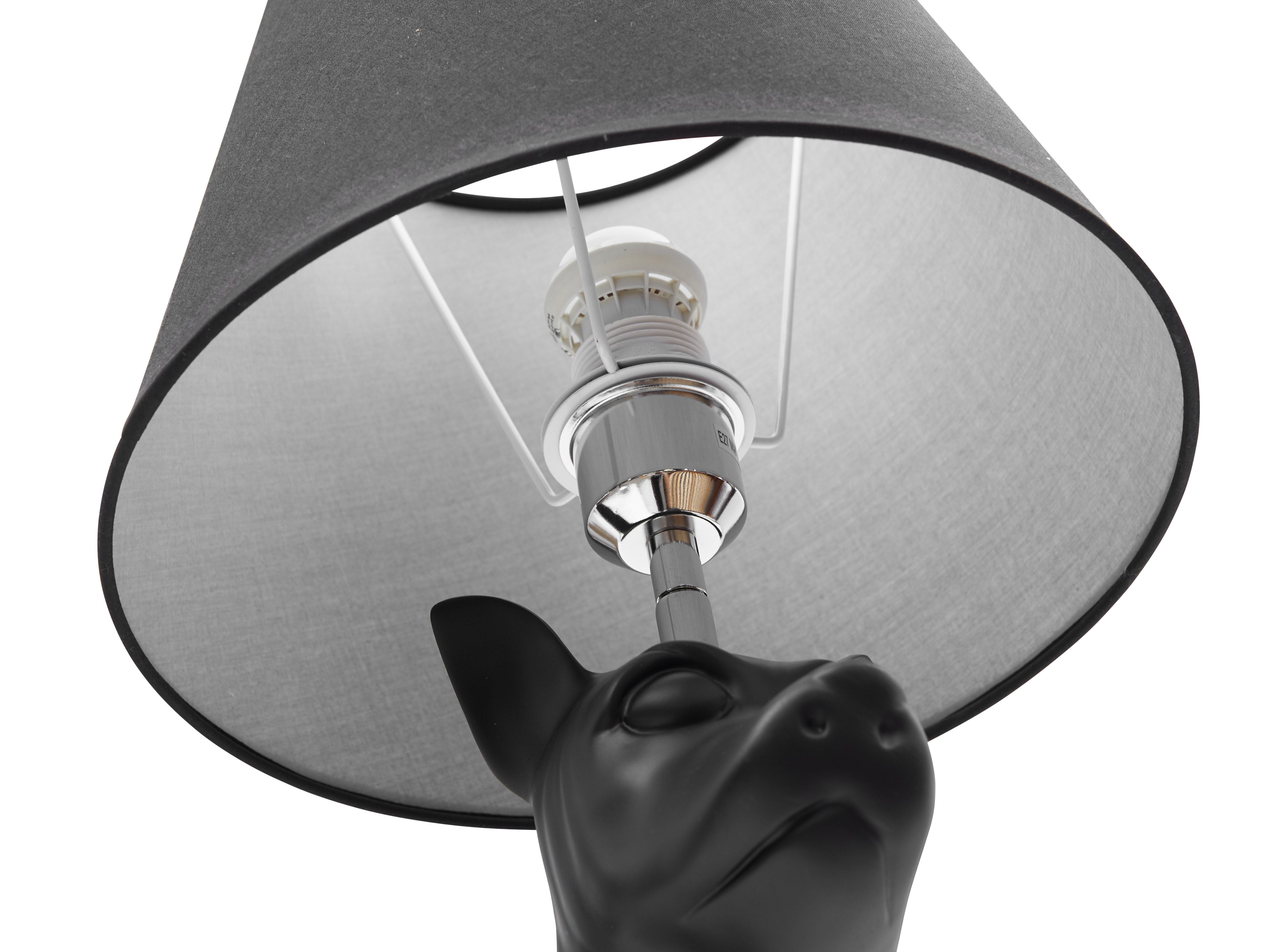 Pooping Dog Table Lamp - Black, Modern Classics Lights | HipVan