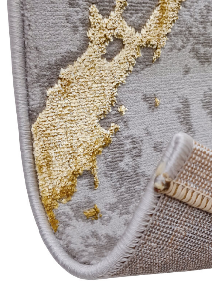 Milano Low Pile Rug - Royal Gold (4 Sizes), Heritage Carpets | View at ...