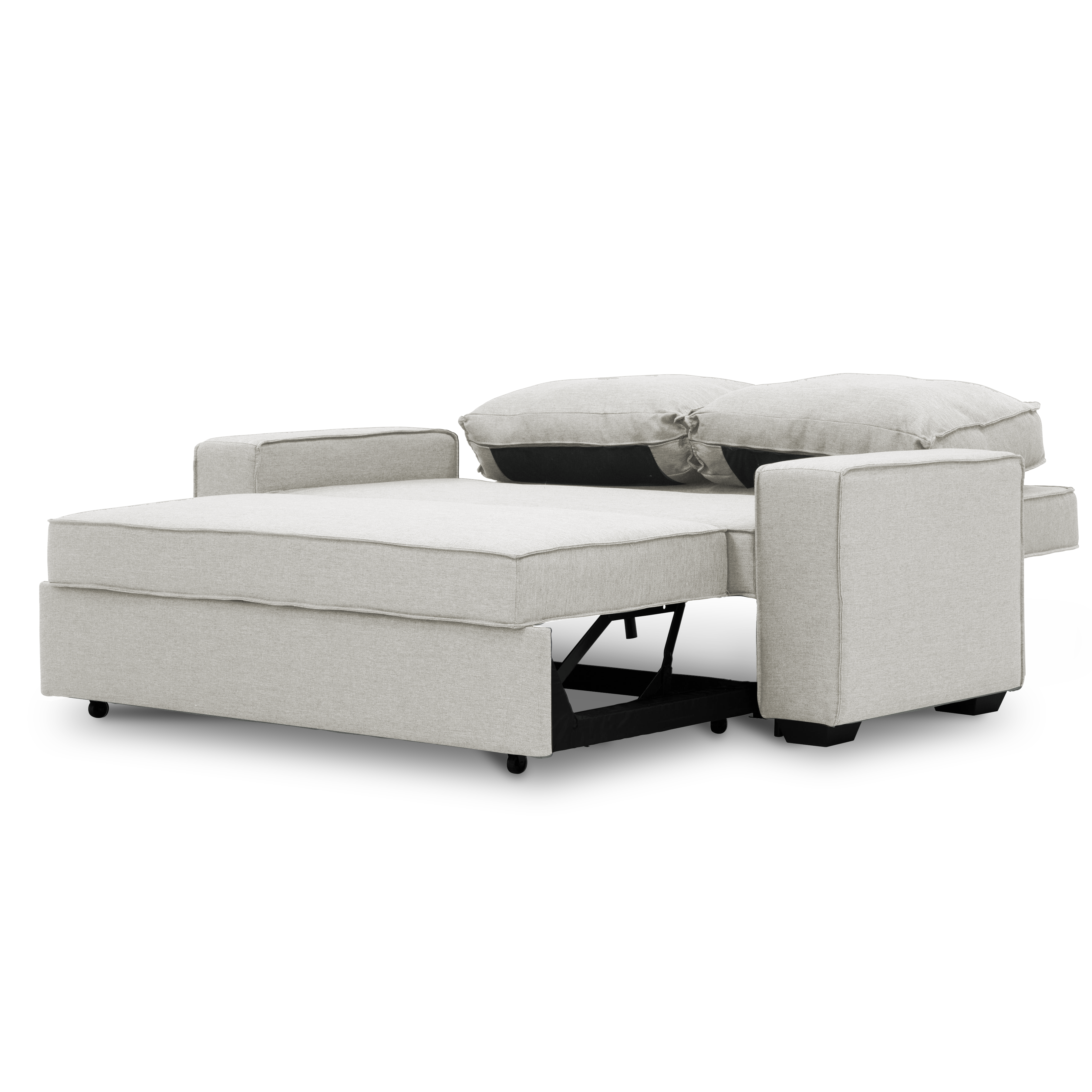 Arturo 3 Seater Sofa Bed - Beige (Eco Clean Fabric), Small Sofas by ...