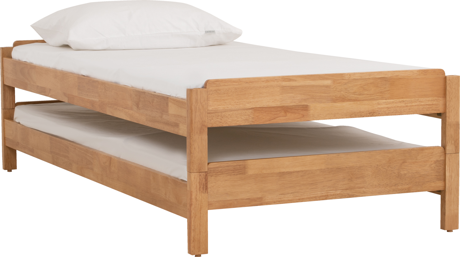 Hans Stackable Single Bed - Natural, HV Modern Beds & Bedroom Storage ...