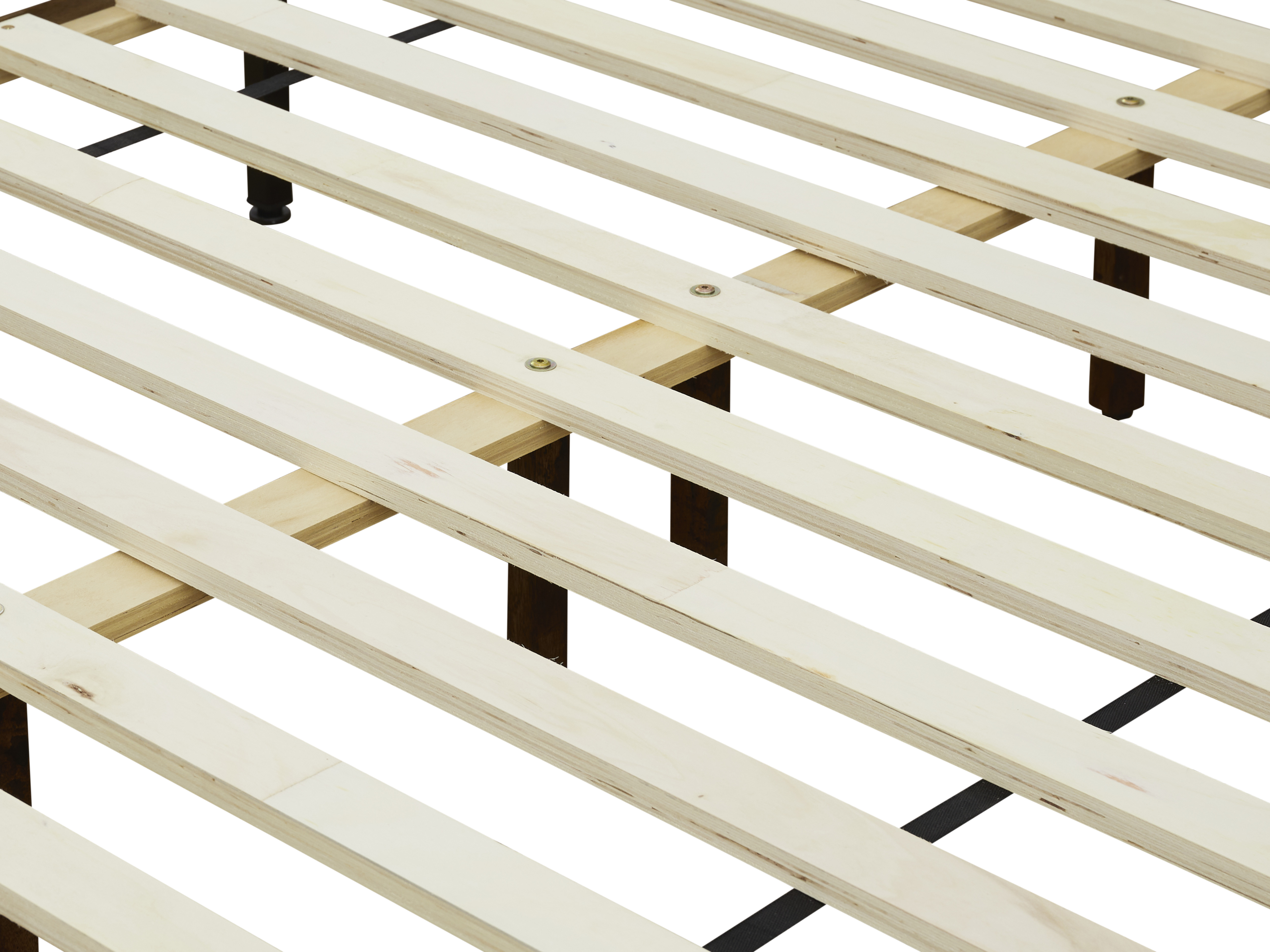 Addison Queen Platform Bed - Walnut, Beige, HV Modern Beds & Bedroom ...