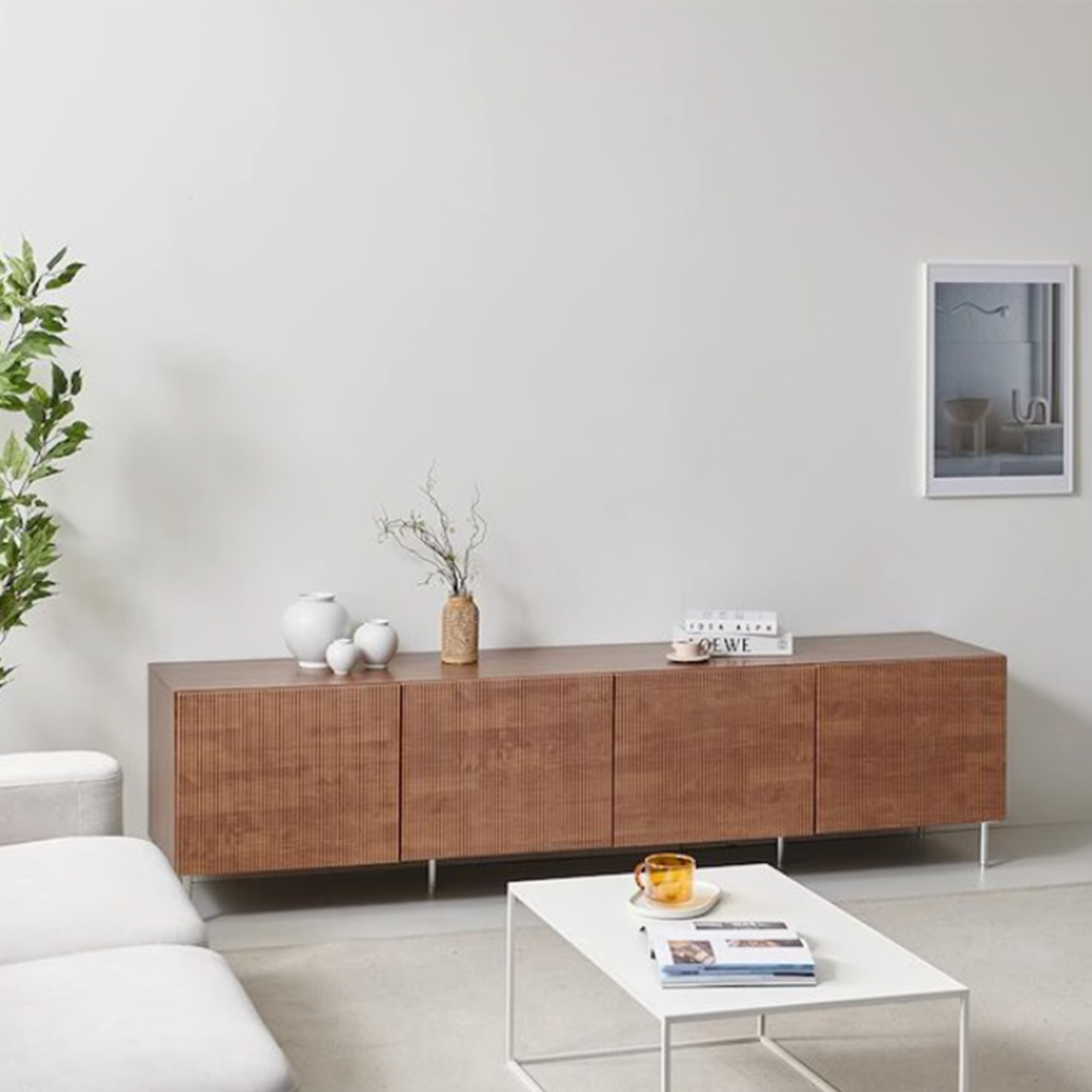 Misha TV Console 2m - Hazel, Misha by HipVan | HipVan