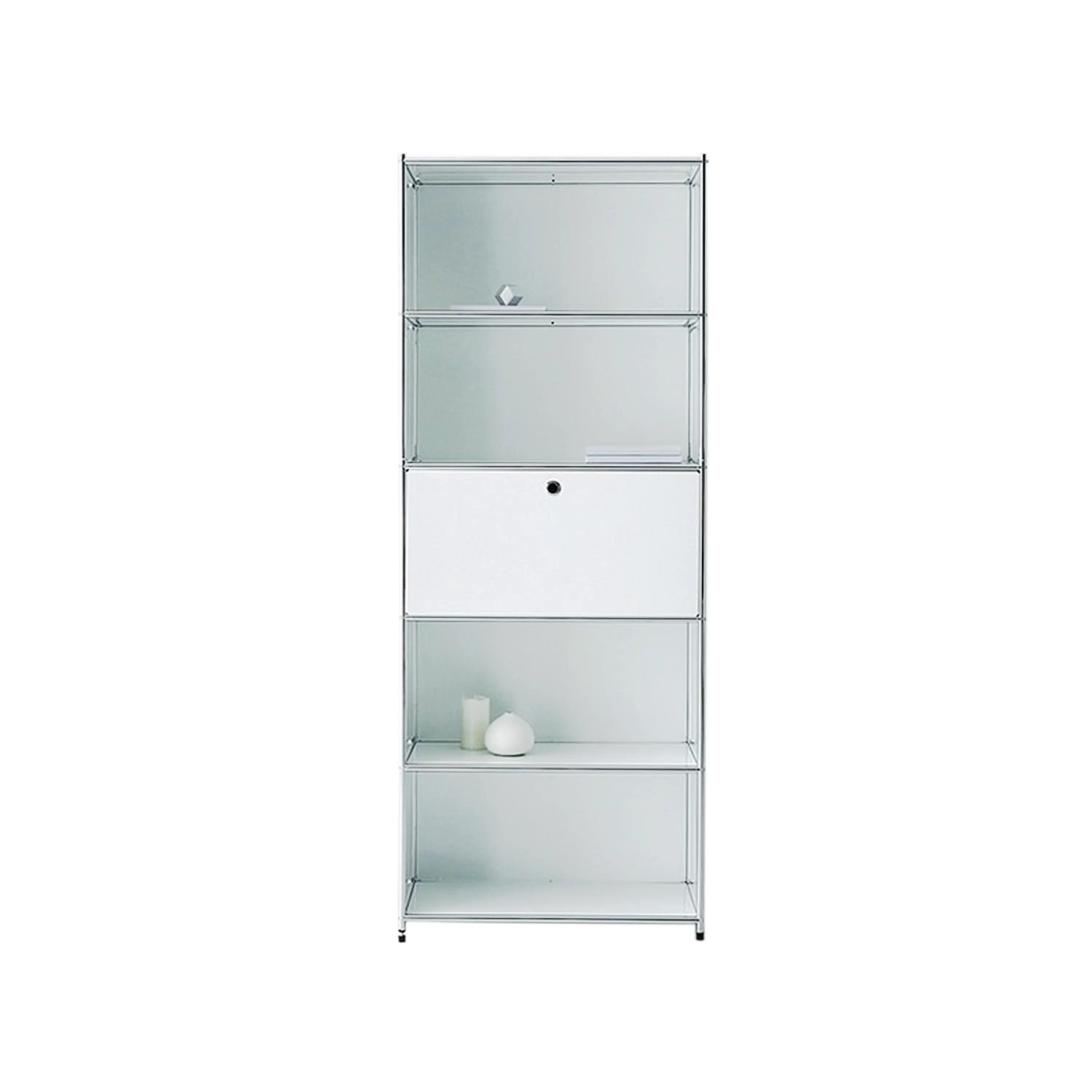 Cusso Stainless Steel 5 Tier Cabinet - Pure White, Cusso Bauhaus ...
