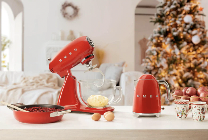 Smeg 1.7L Kettle - Red, SMEG Appliances | HipVan
