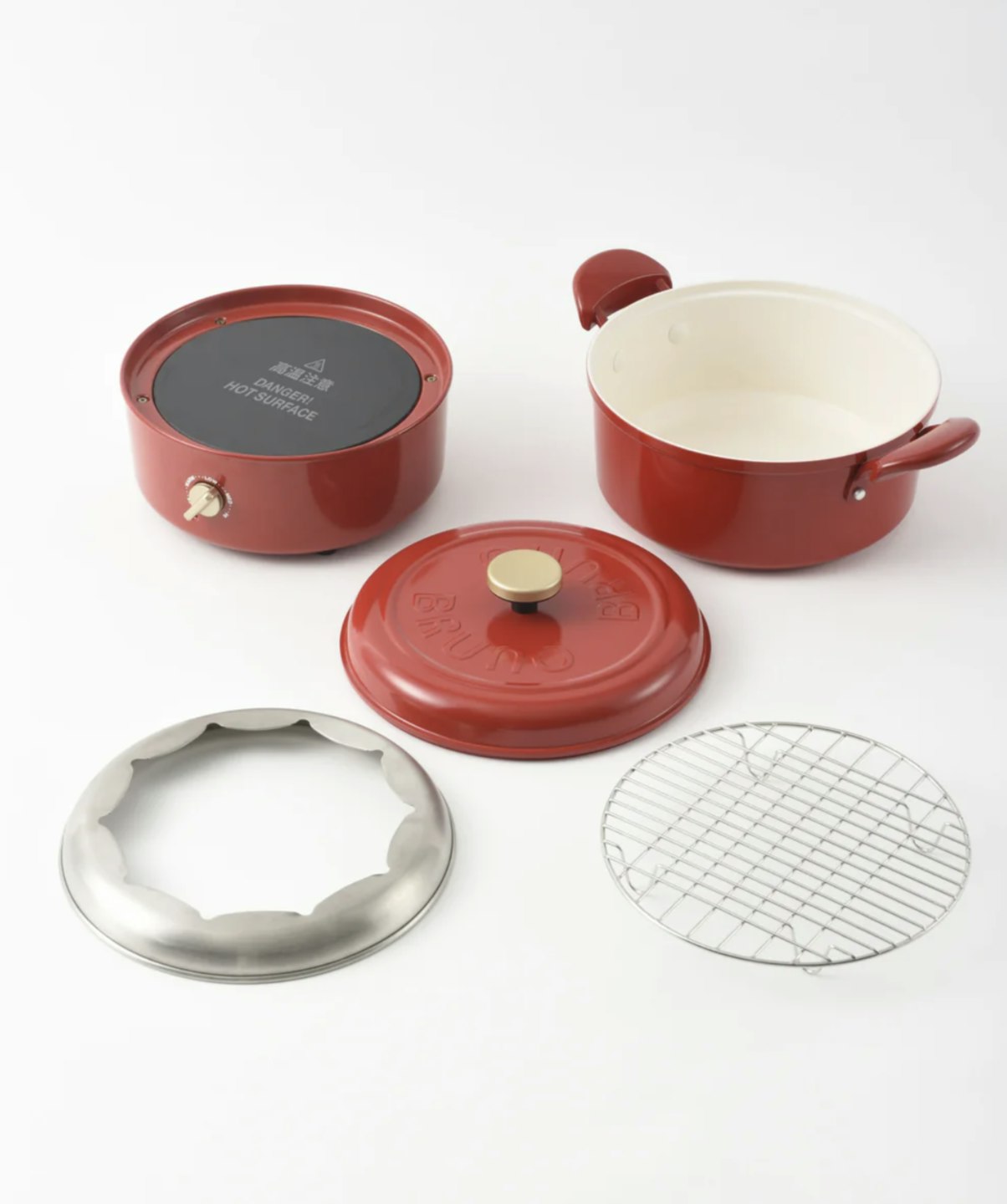 BRUNO Grill Pot - Pale Pink, BRUNO Hotplates | HipVan