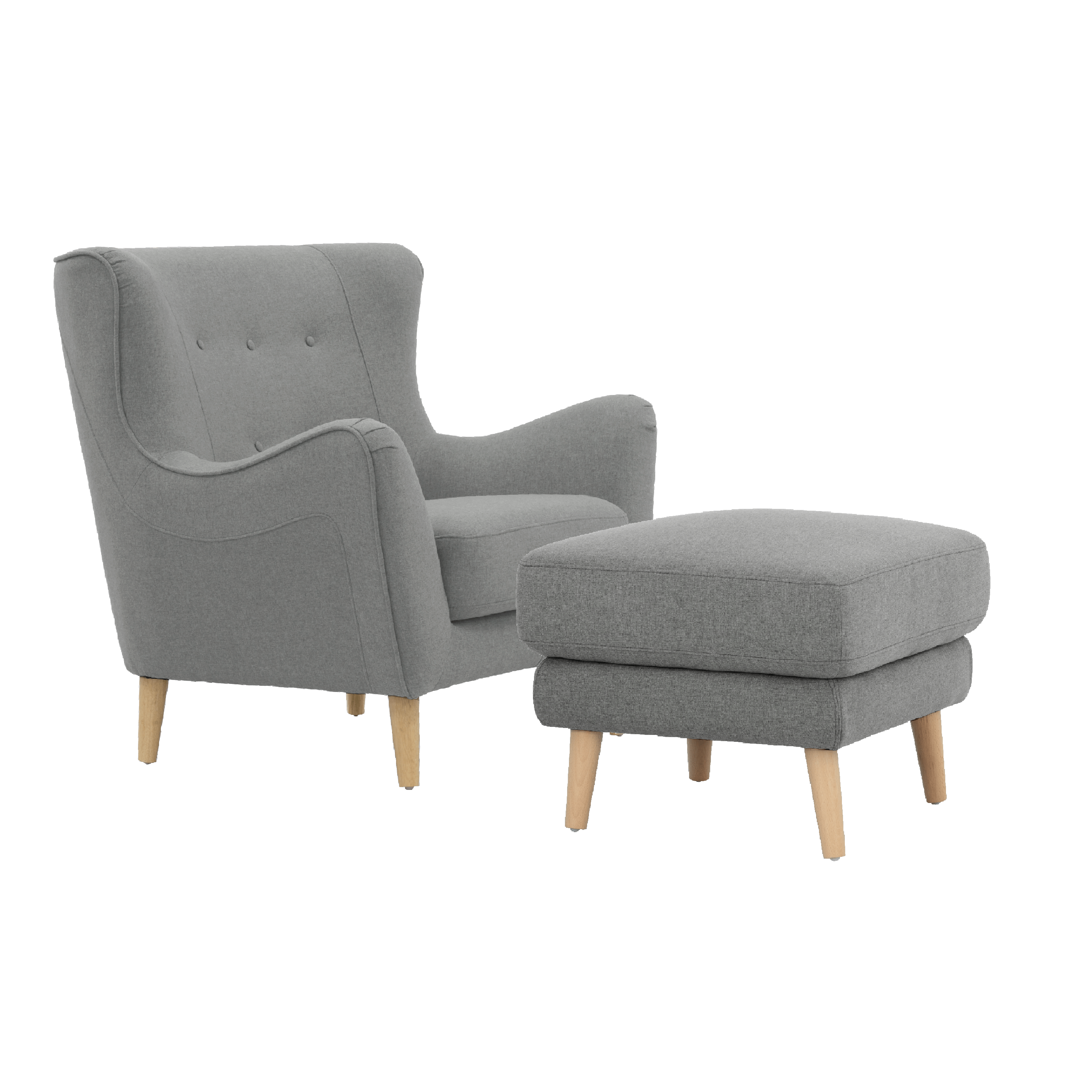 Jacob Ottoman - Slate, HV Modern Sofas & Lounge Chairs | HipVan