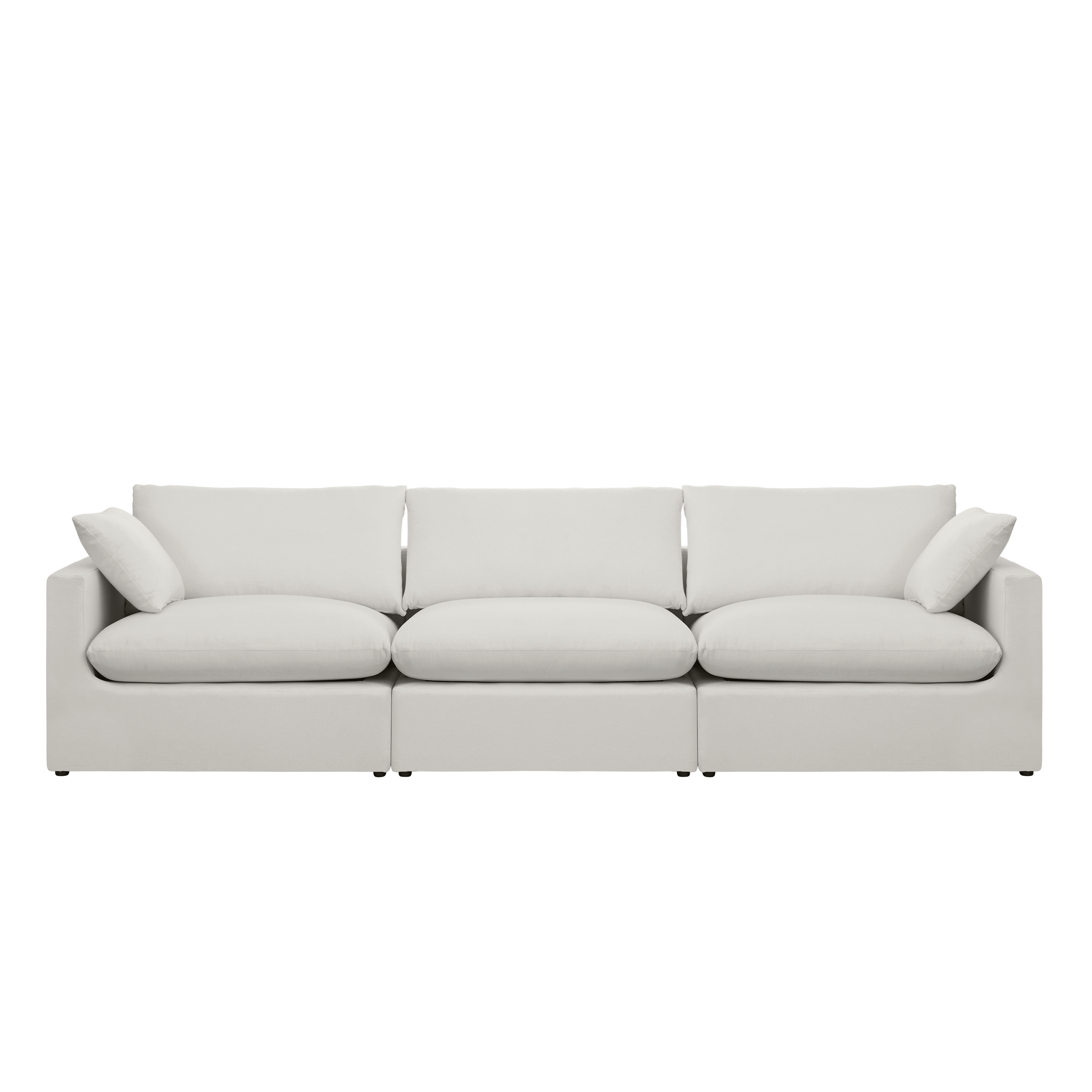 Russell 3 Seater Sofa - Dew (Eco Clean Fabric), HV Atelier Sofas ...