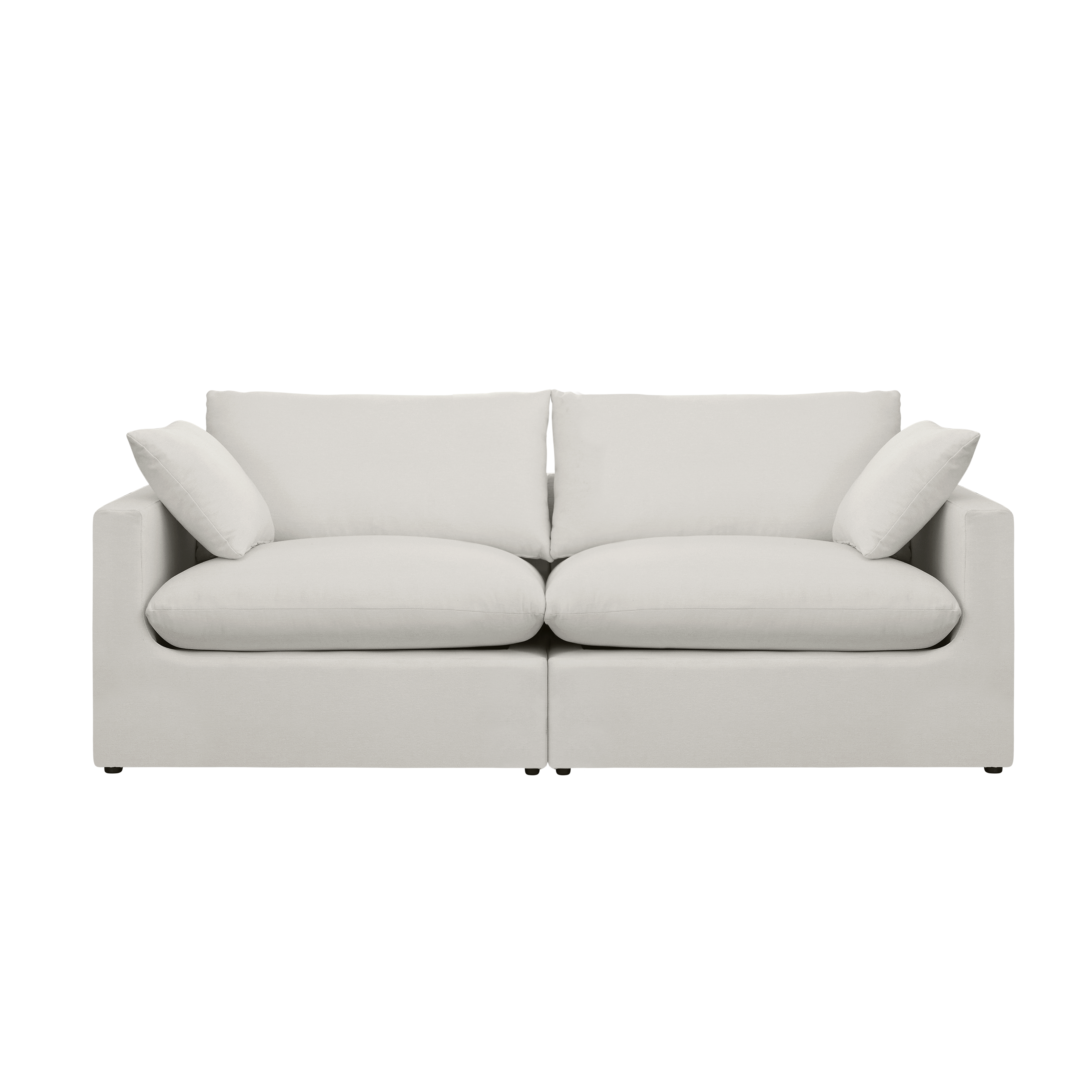 Russell 4 Seater Sofa - Dew (Eco Clean Fabric), HV Atelier Sofas ...
