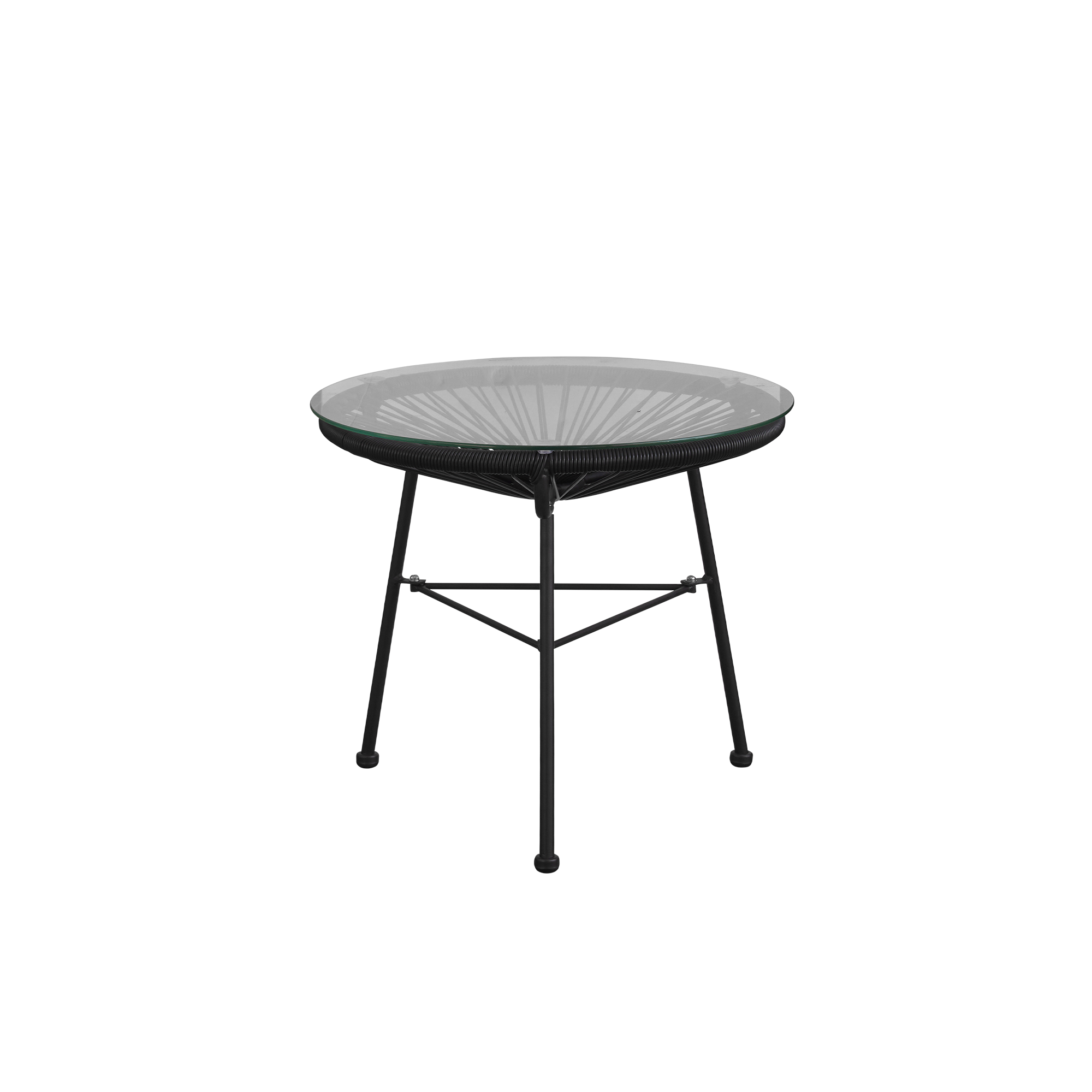 Acapulco Side Table - Black, Acapulco by HipVan | HipVan