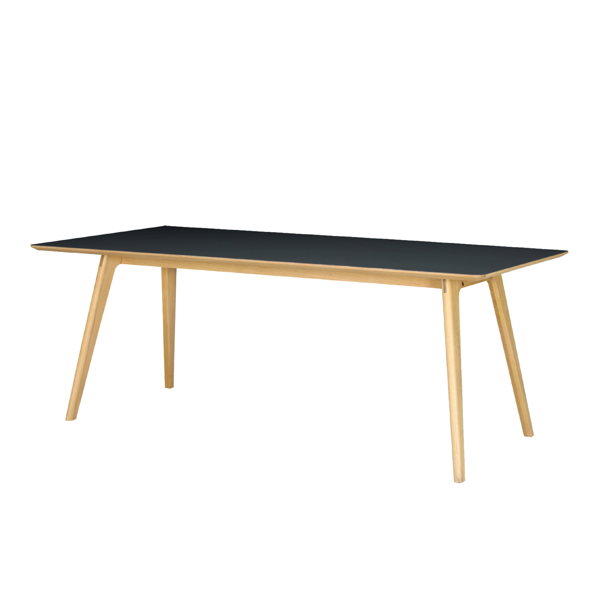 Tyrus Dining Table 2m, Black Dining Tables by HipVan | HipVan
