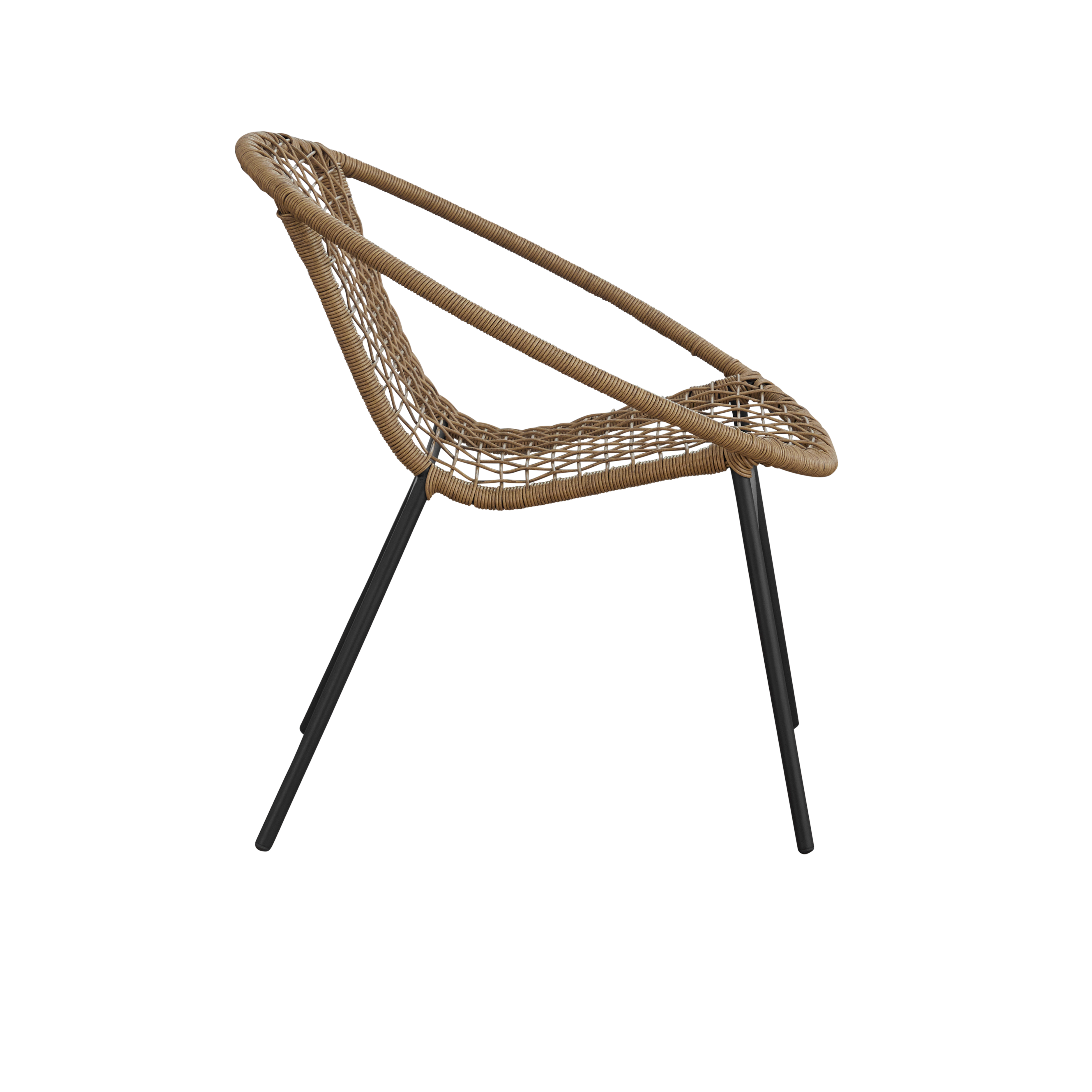 Simone Outdoor Chair - Natural, HV Modern Outdoor Tables, Chairs ...