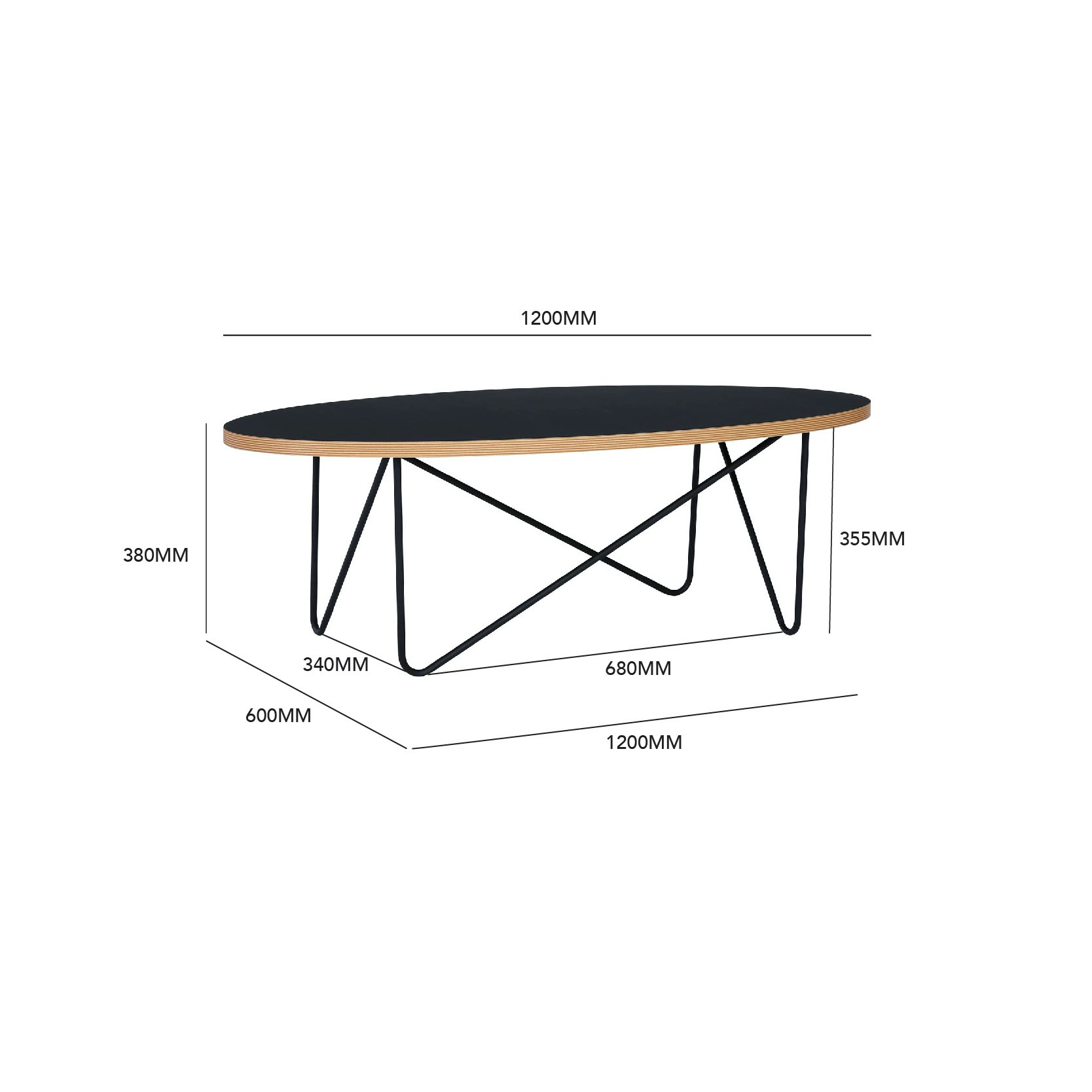 Seifer Coffee Table, Stockholm by HipVan | HipVan