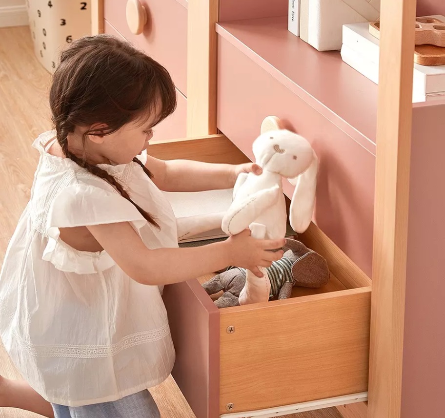 Tidy Storage Bookcase - Cherry & Almond, Boori (Aus) | HipVan