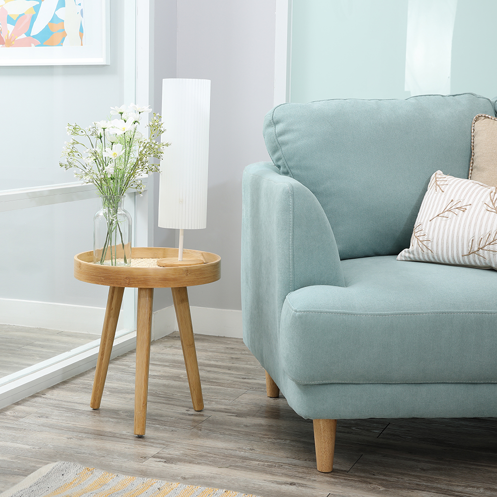 Howe Rattan Side Table, Wood Side Tables by HipVan | HipVan