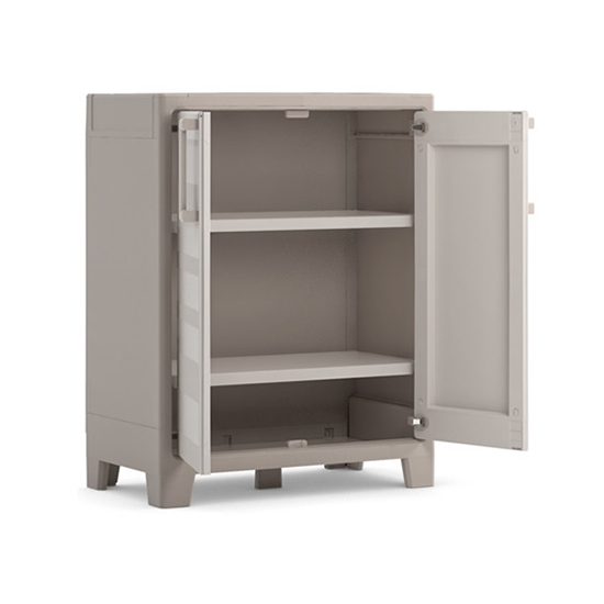 Gulliver Low Outdoor Cabinet, Keter Outdoor Furniture | HipVan