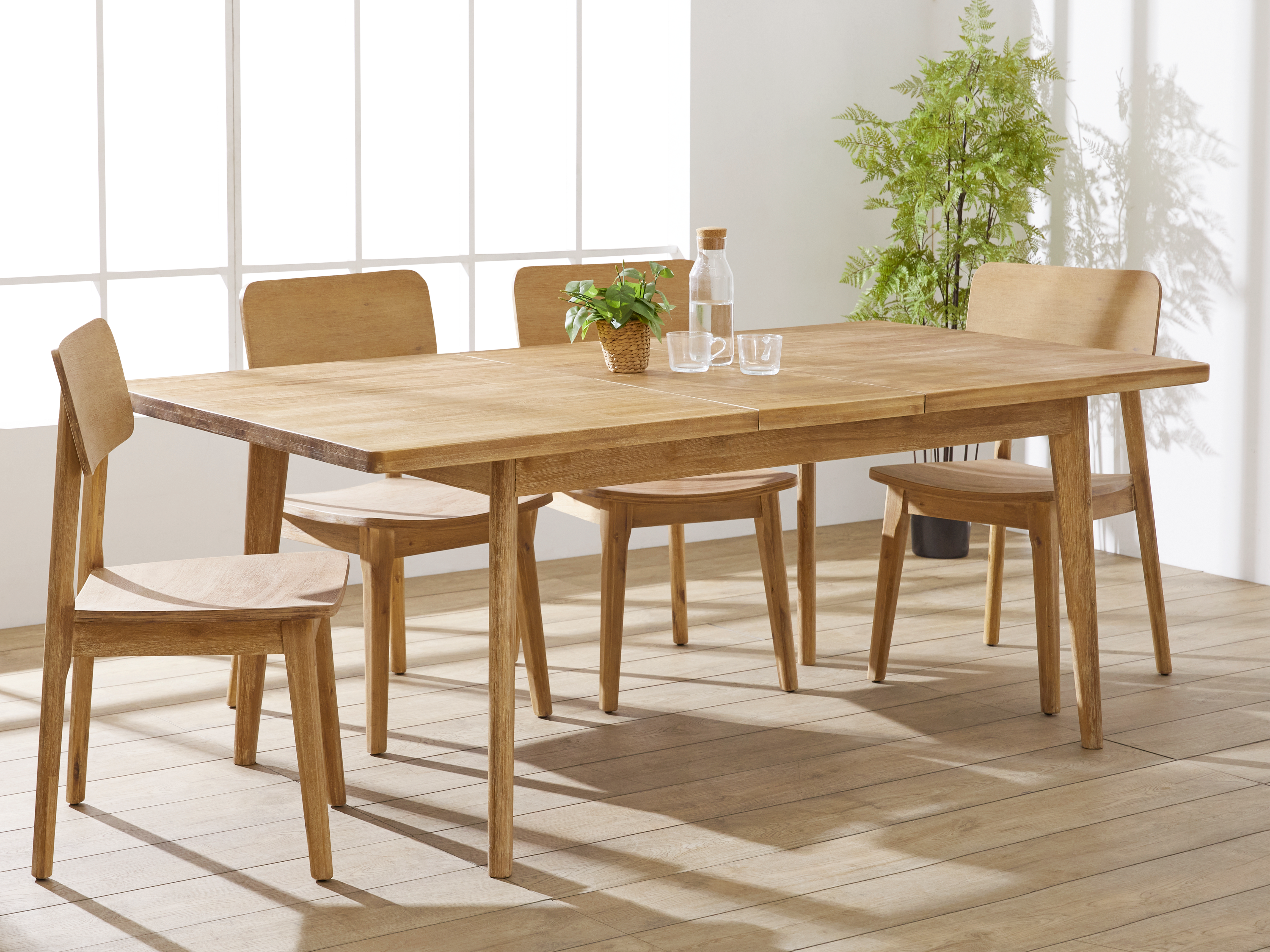 Todd Extendable Dining Table 1.6m-2m, Todd by HipVan | HipVan