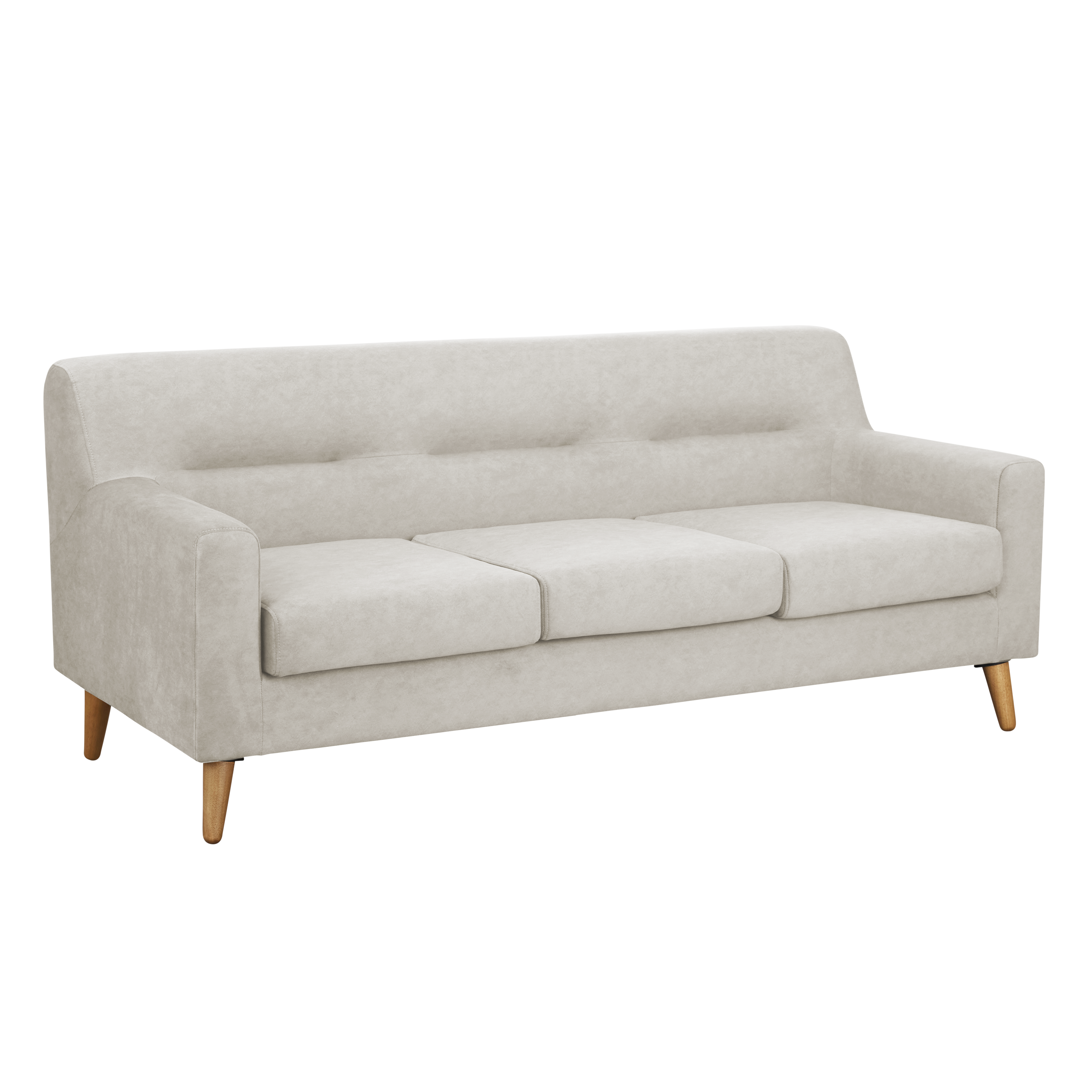 Damien 3 Seater Sofa - Sandstorm (Scratch Resistant), Damien by HipVan | HipVan