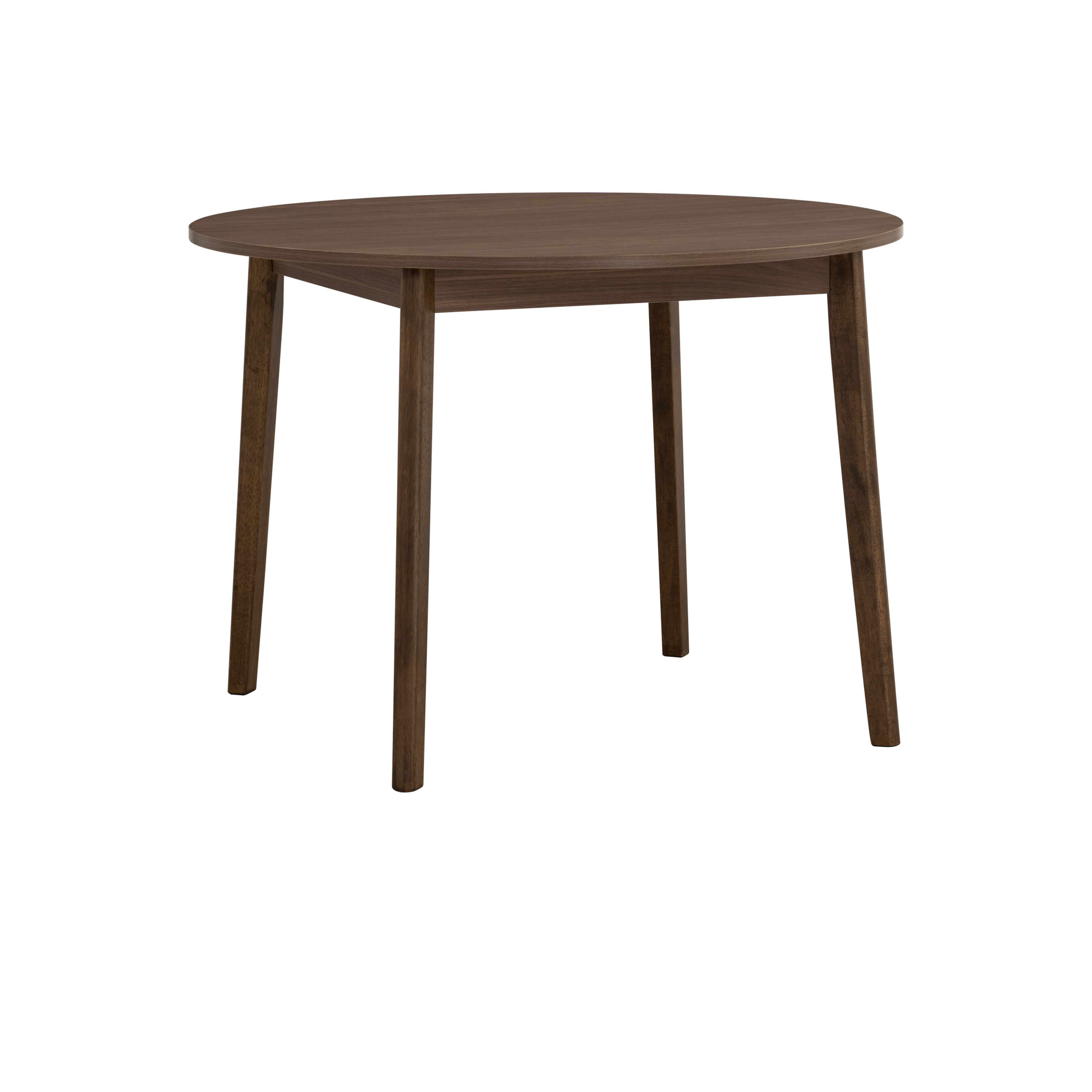 Sergio Round Dining Table 1m - Milk Oak, HV Basic Dining Tables ...