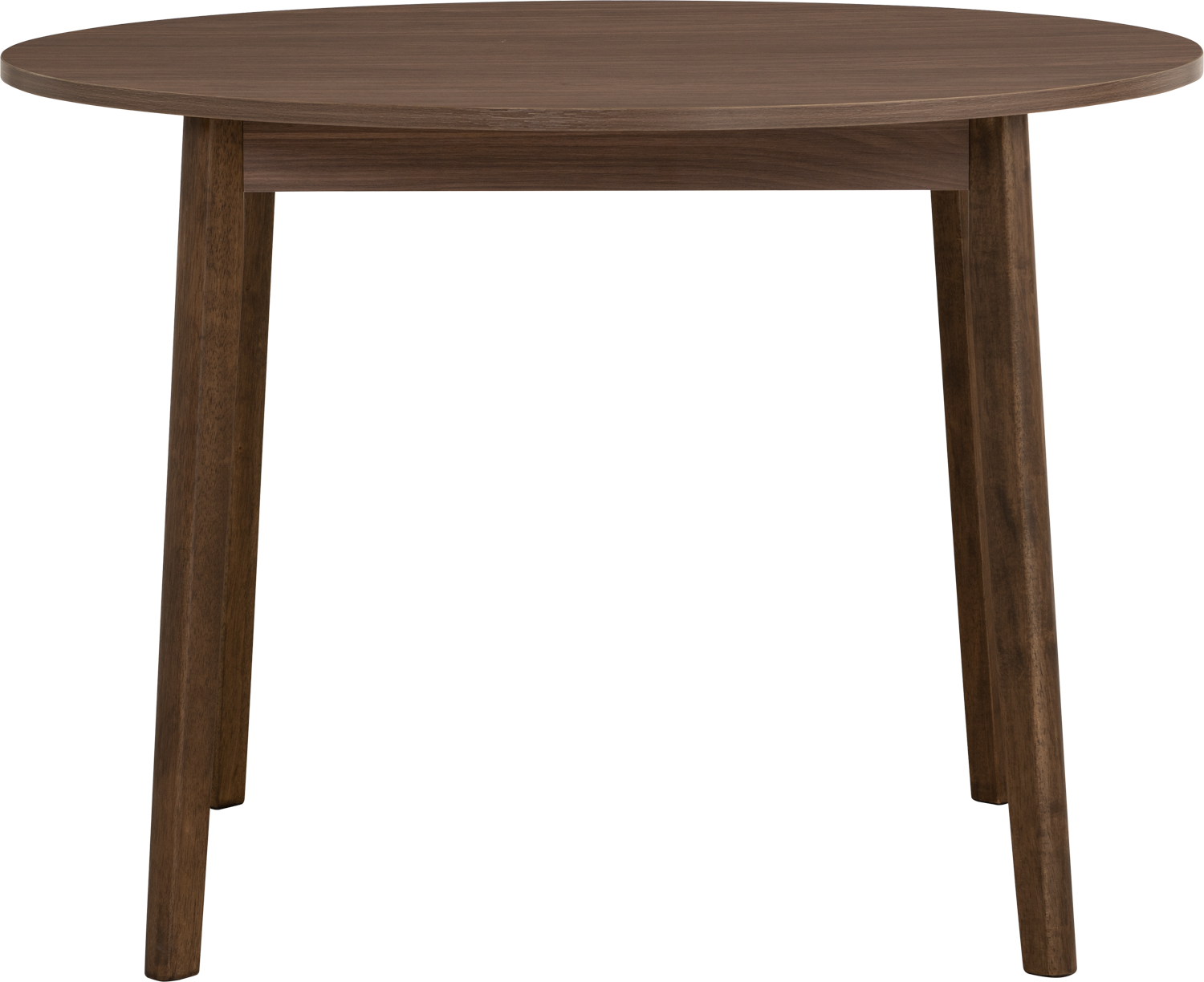 Sergio Round Dining Table 1m - Cocoa, Walnut Dining Tables by HipVan ...