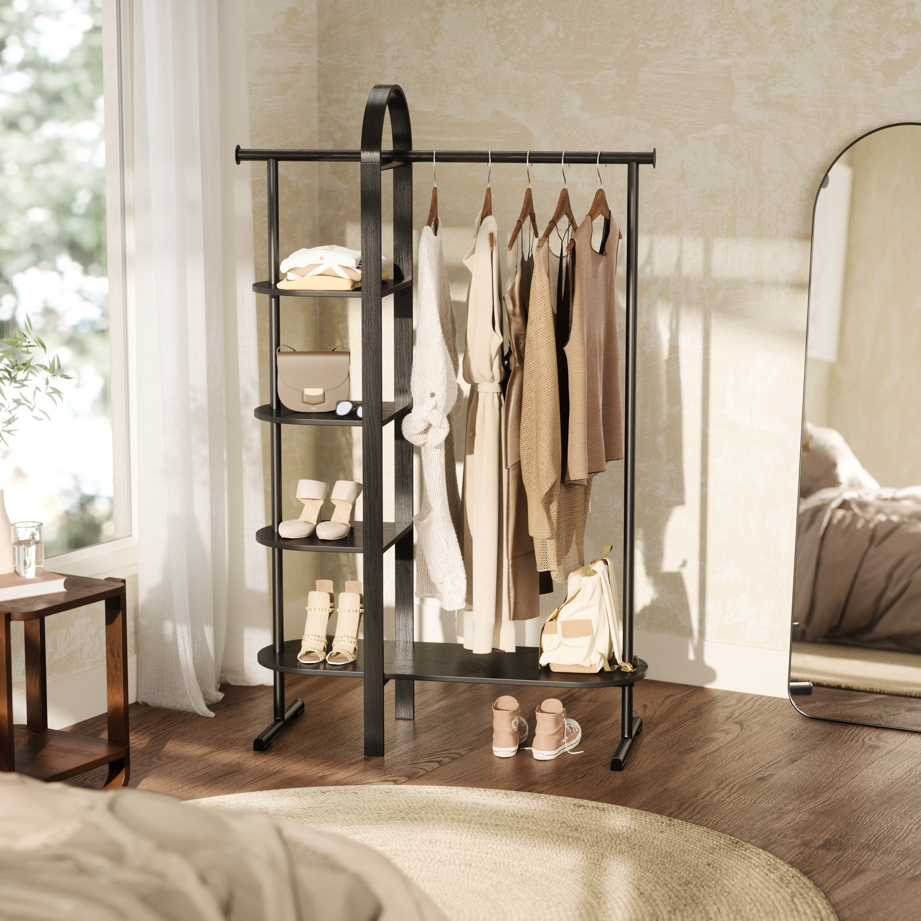 Bellwood Garment Rack - Black, Umbra Home Accents | HipVan