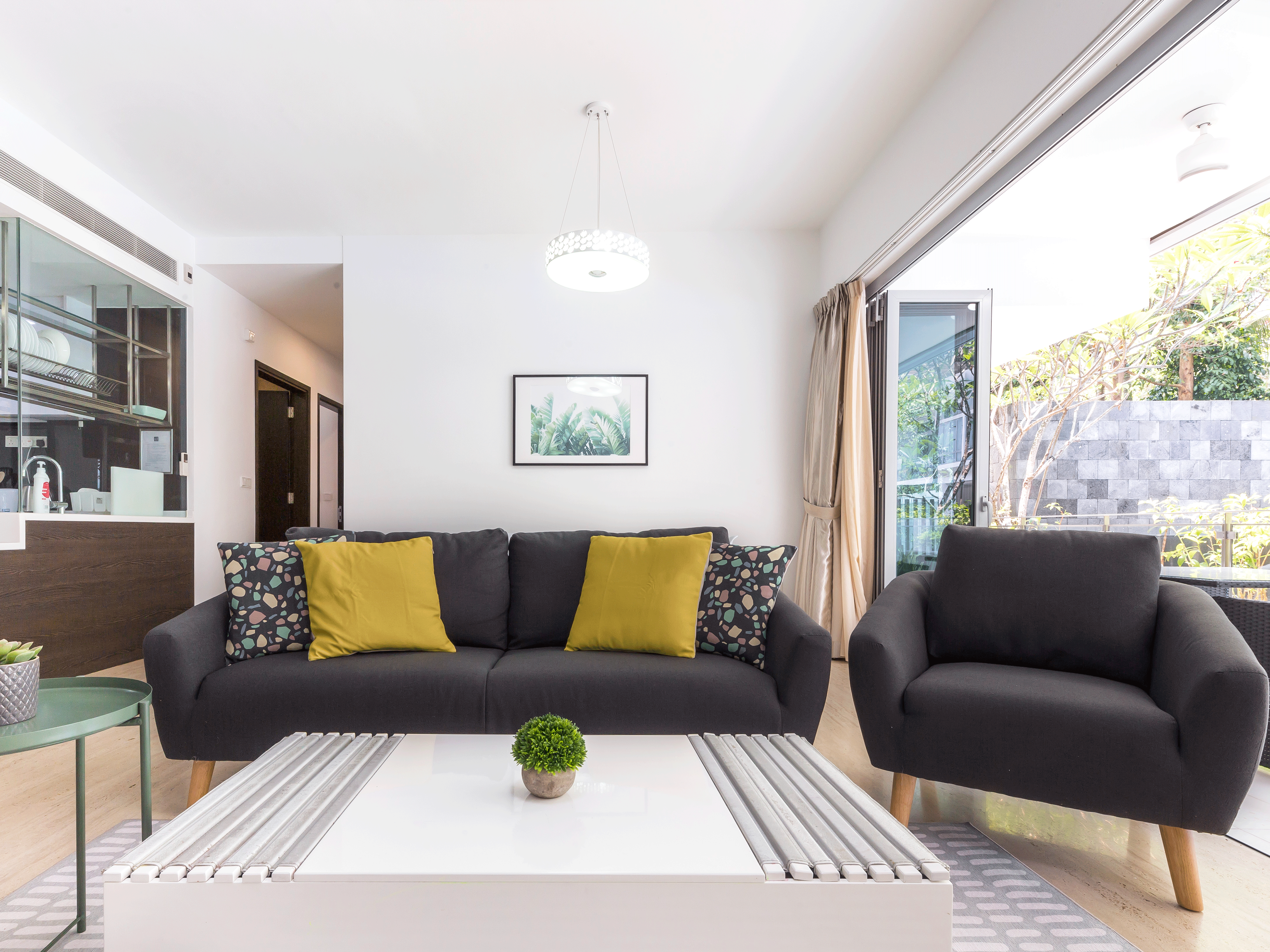 Hana Armchair - Charcoal, Hana by HipVan | HipVan