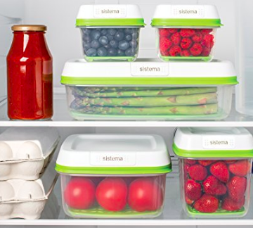 Sistema Freshworks Square Container (3 Sizes), Sistema | HipVan