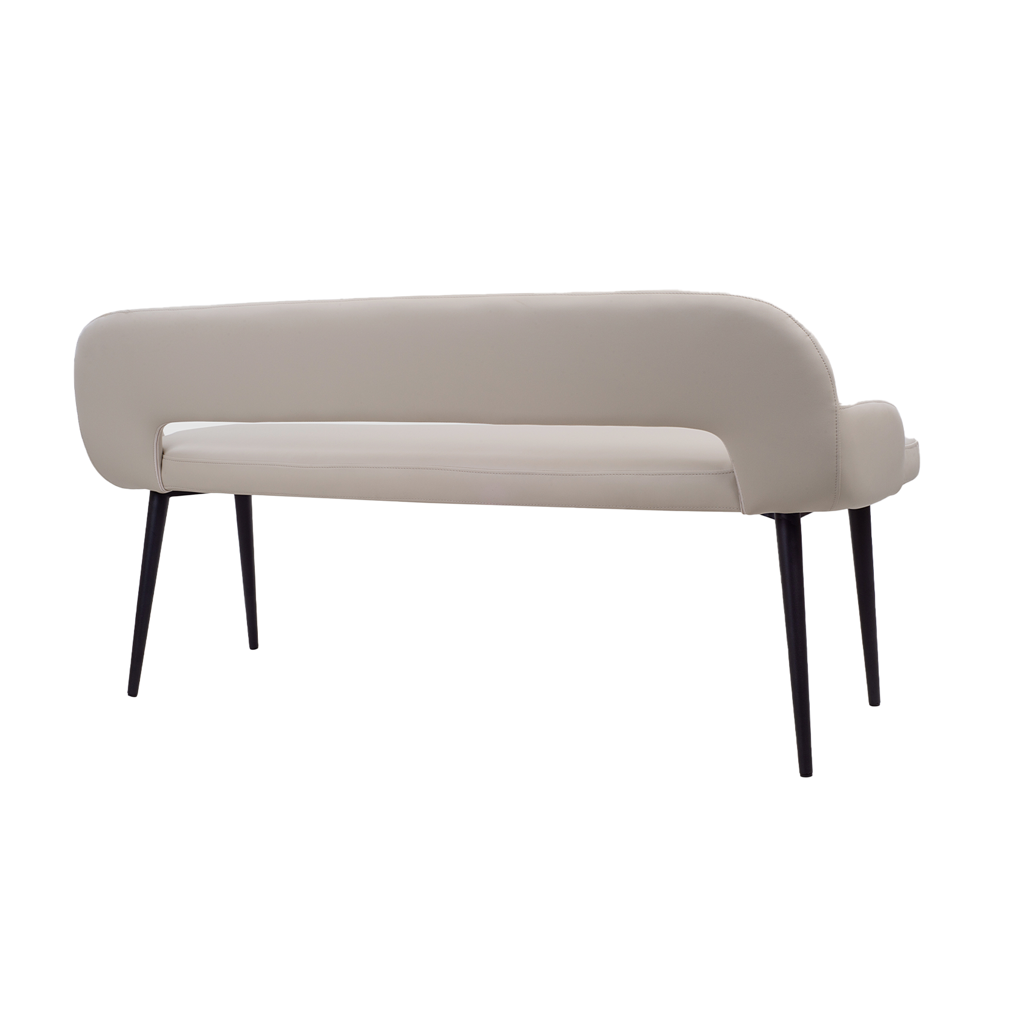 Tatum Bench 1.5m - Beige (Faux Leather), Tatum by HipVan | HipVan