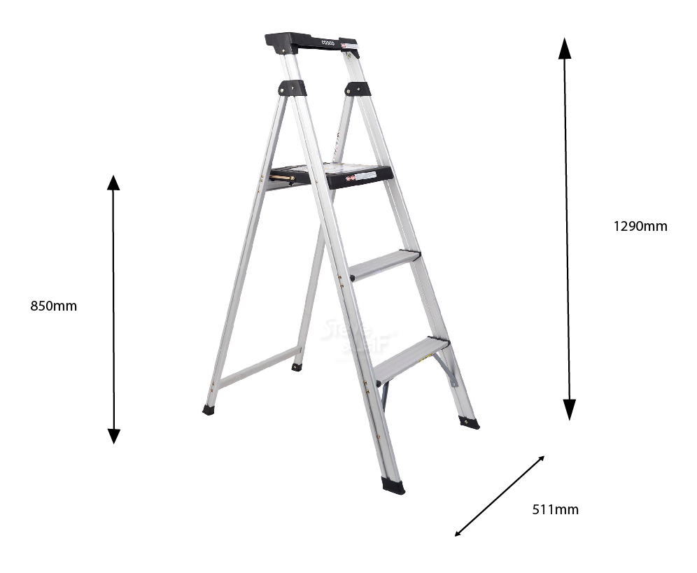 Cosco 3 Steps Lite Solutions Ladder, Cosco | HipVan