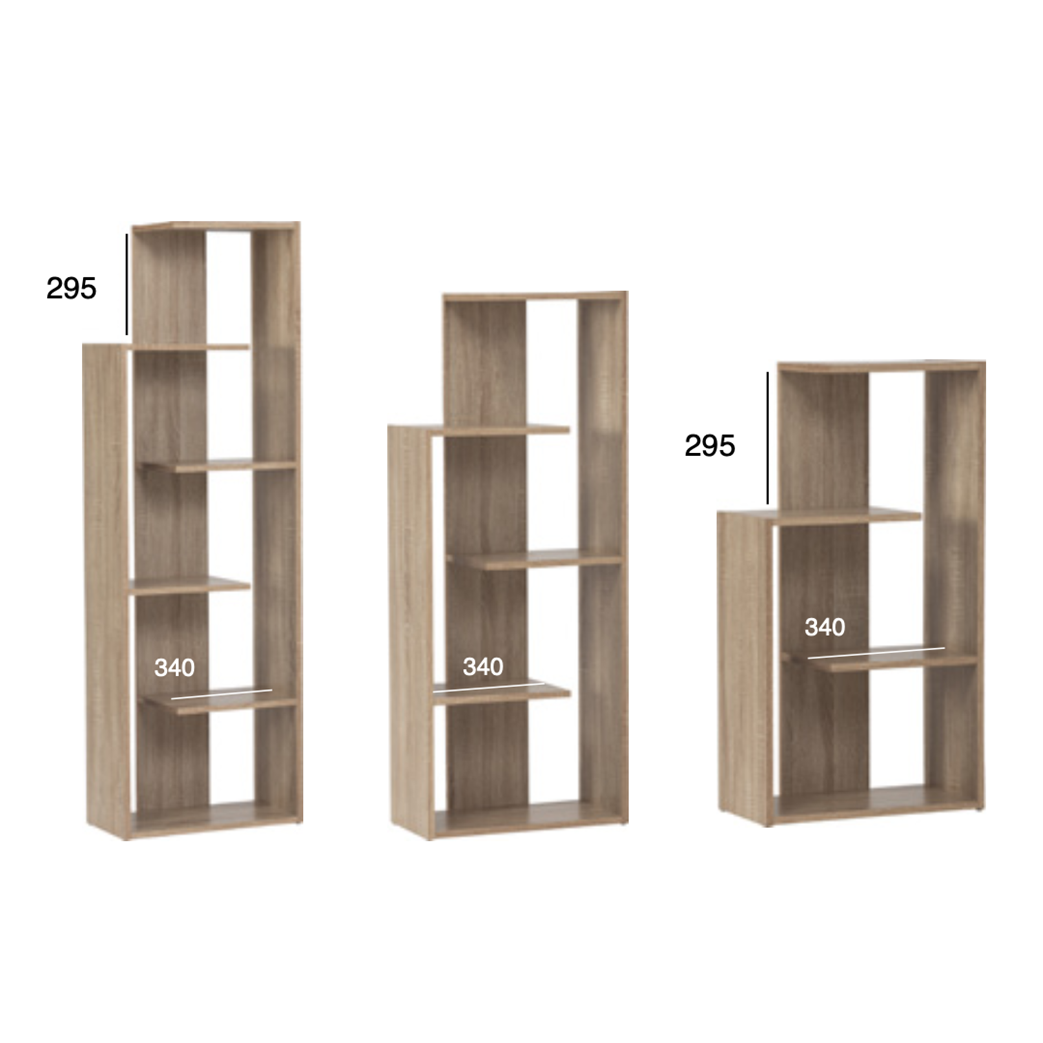 Carlie Low Bookshelf, HV Basic Storage & Accent Furniture | HipVan