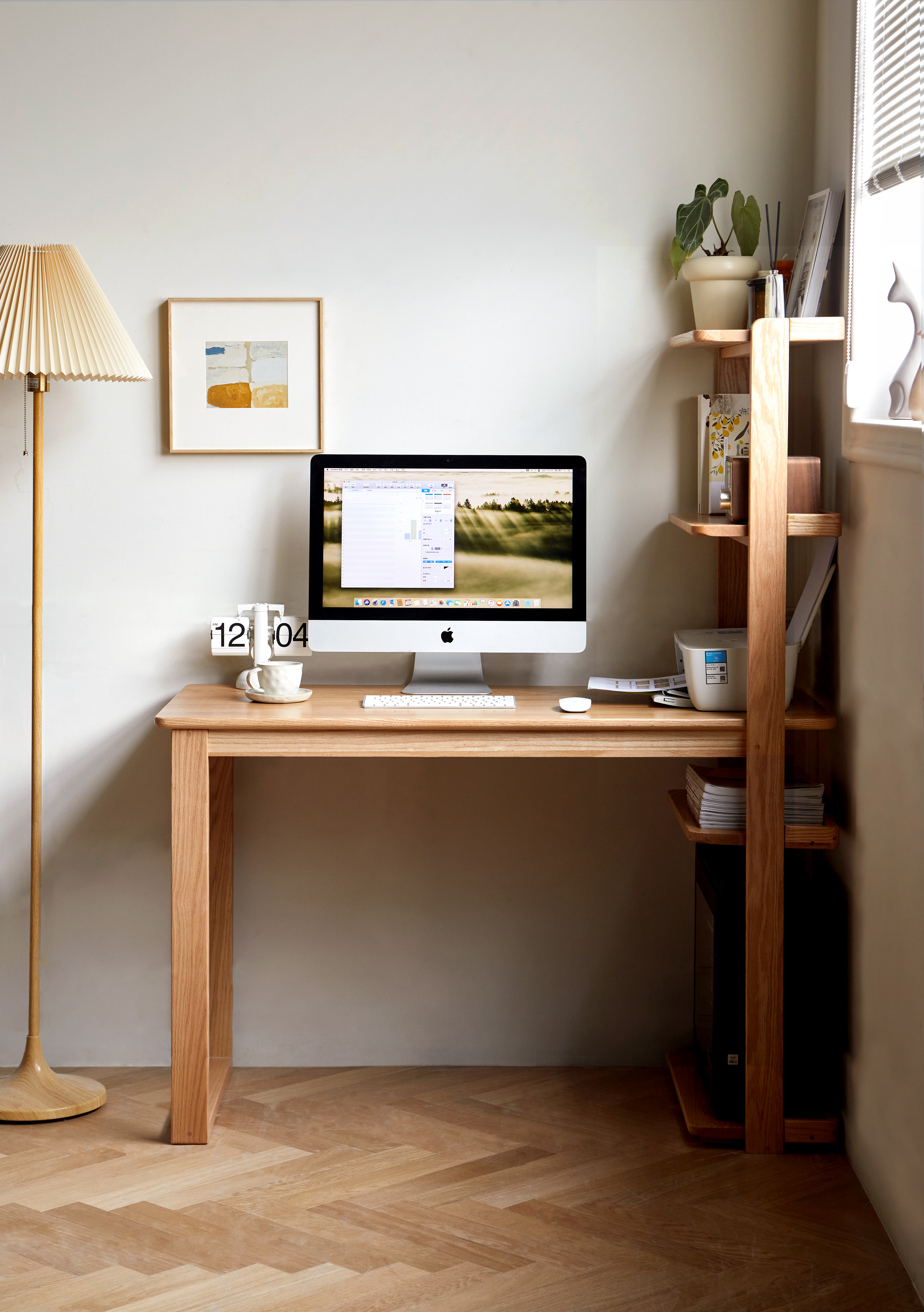 Ace Study Table with Shelves 1m, Ace by HipVan | HipVan