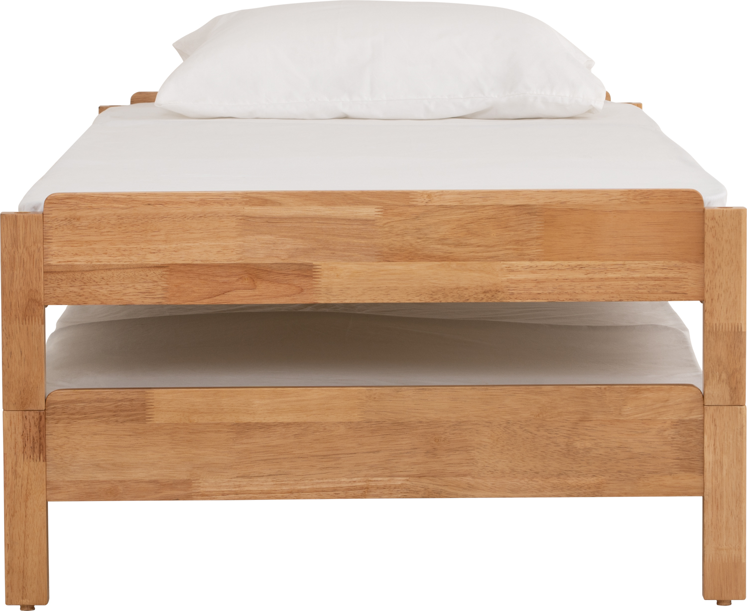 Hans Stackable Single Bed - Natural, HV Modern Beds & Bedroom Storage ...