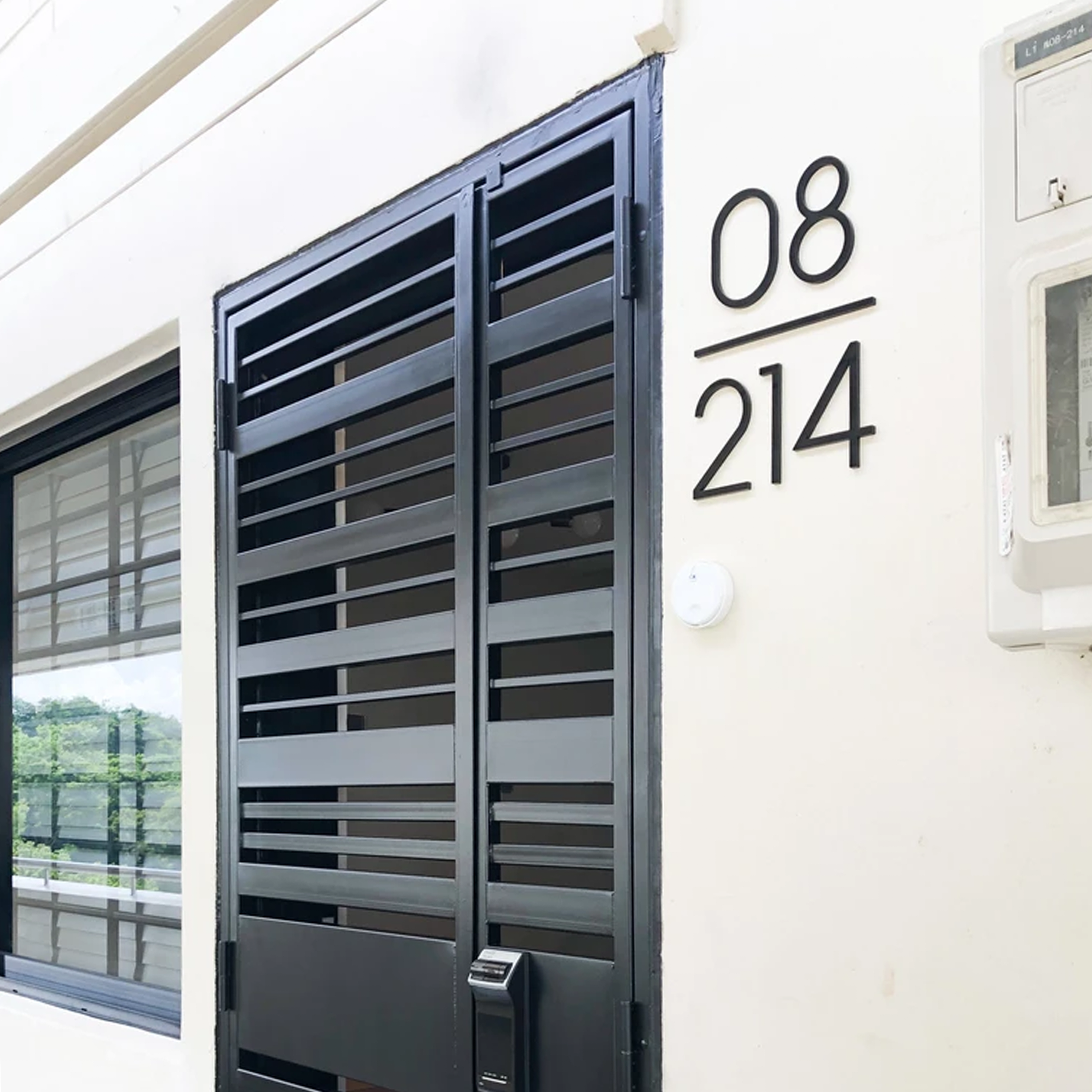 Urban Li'l Unit Number Signage - 20cm (2 Colours), Urban Li'l | HipVan