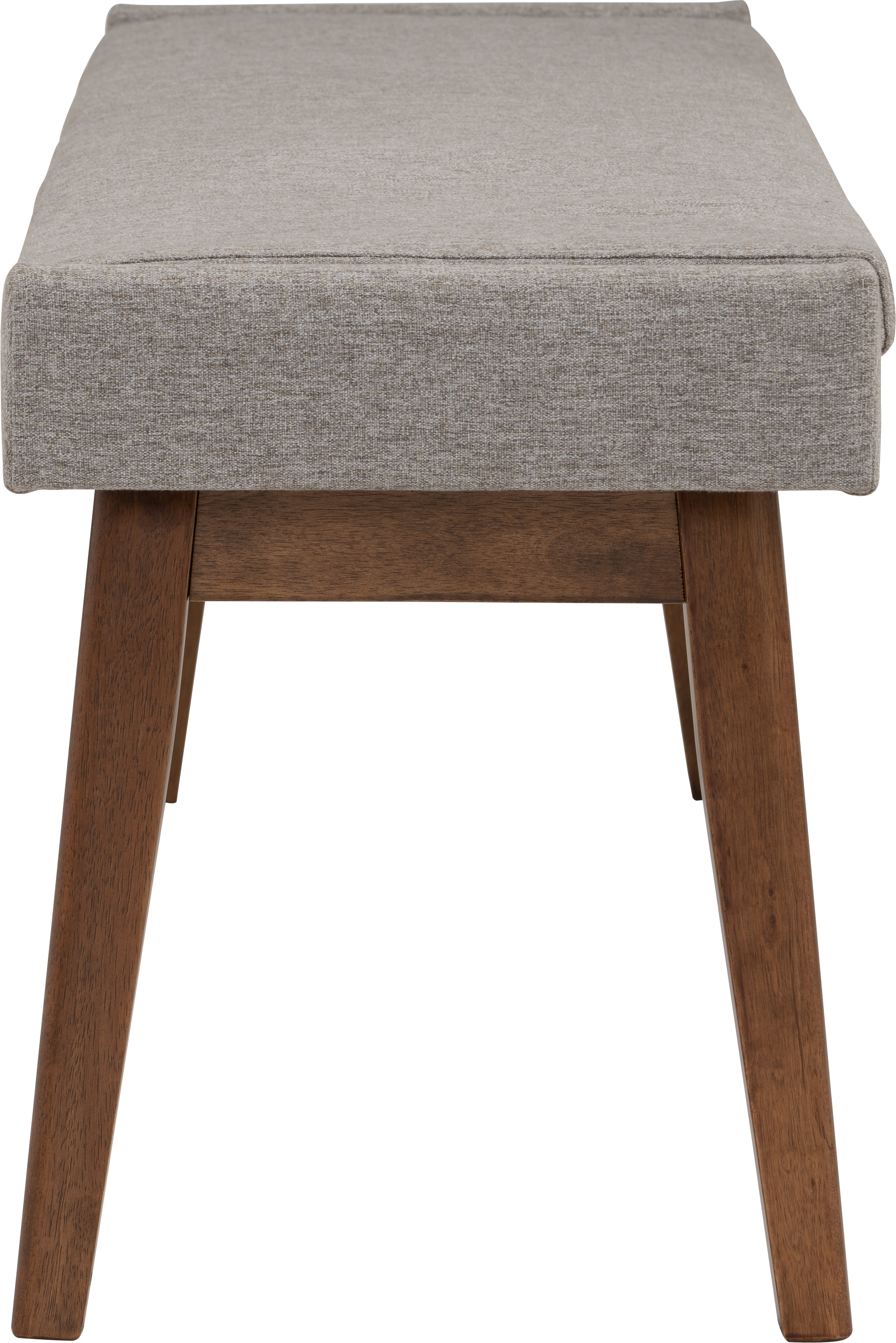 Fabian Bench 1.1m - Cocoa, Dolphin Grey (Fabric), HV Modern Dining ...