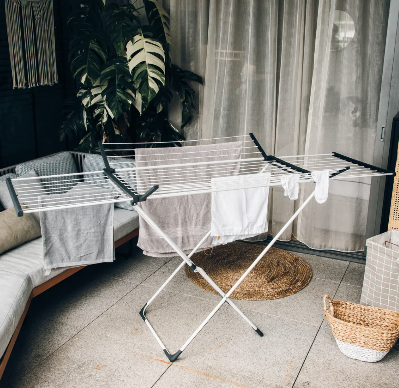 Krusty Extendable Drying Rack- 25m, Houze | HipVan