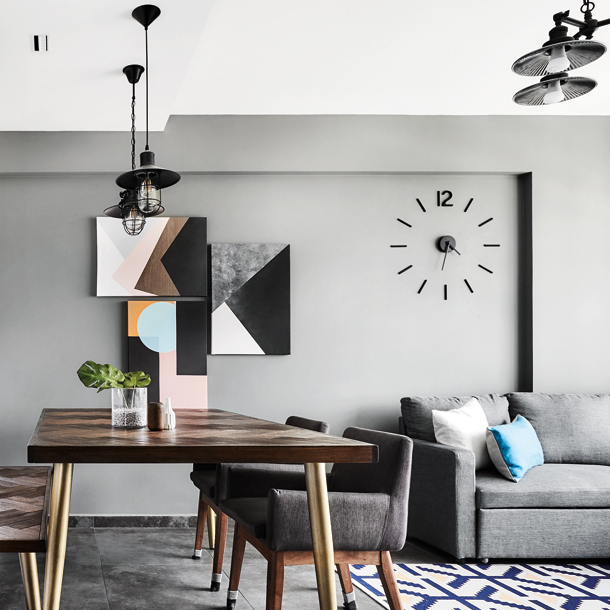 Blink Clock - Black, Umbra Home Accents | HipVan