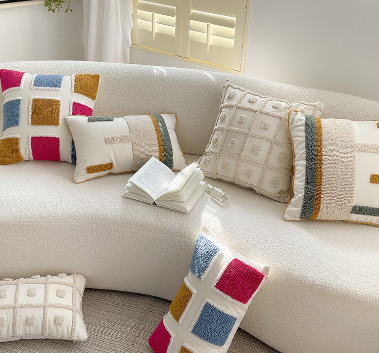 Alaia Lumbar Cushion Cover, Cushion Covers by HipVan | HipVan