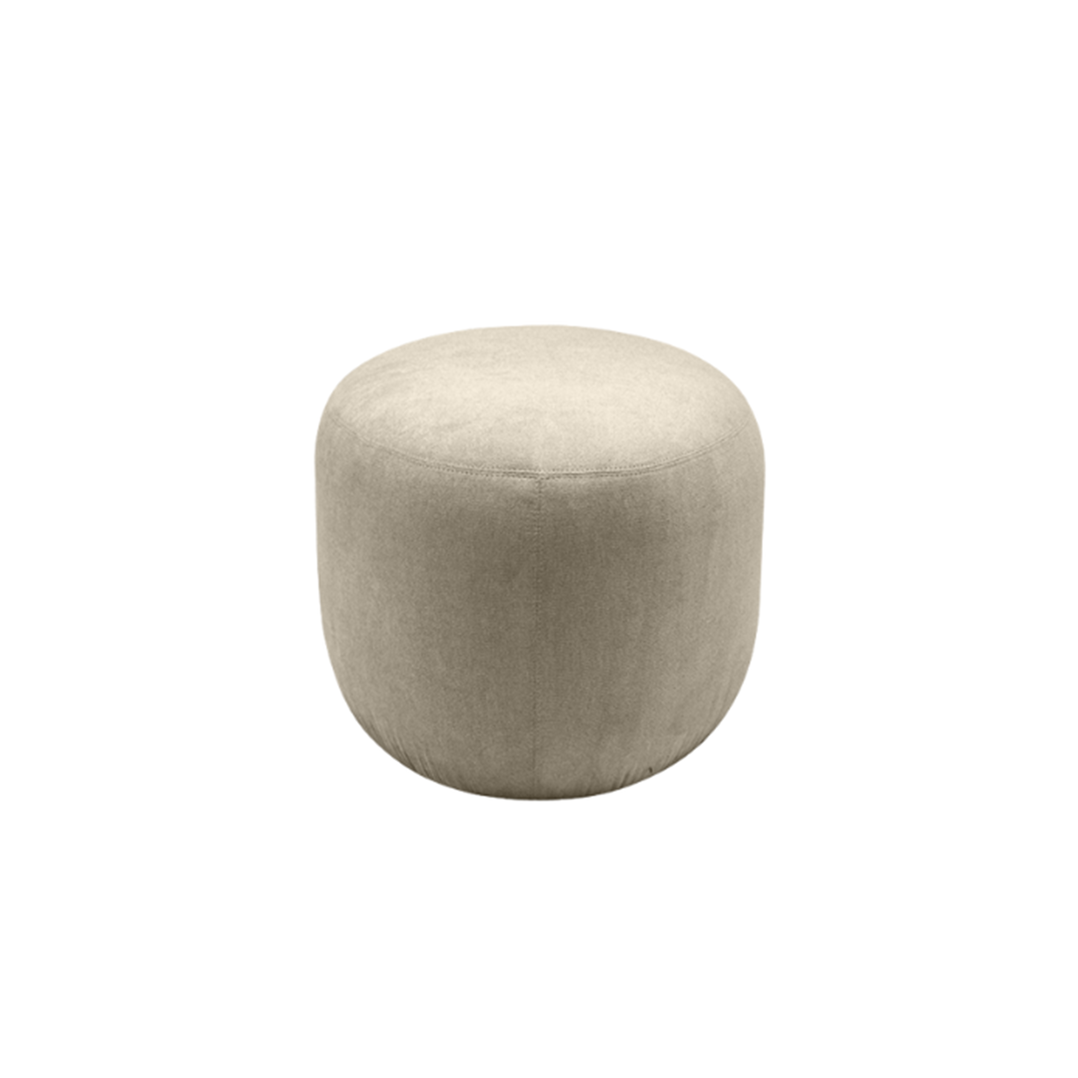 Pebble Ottoman - Ivory (2 Sizes), Only Zest | HipVan
