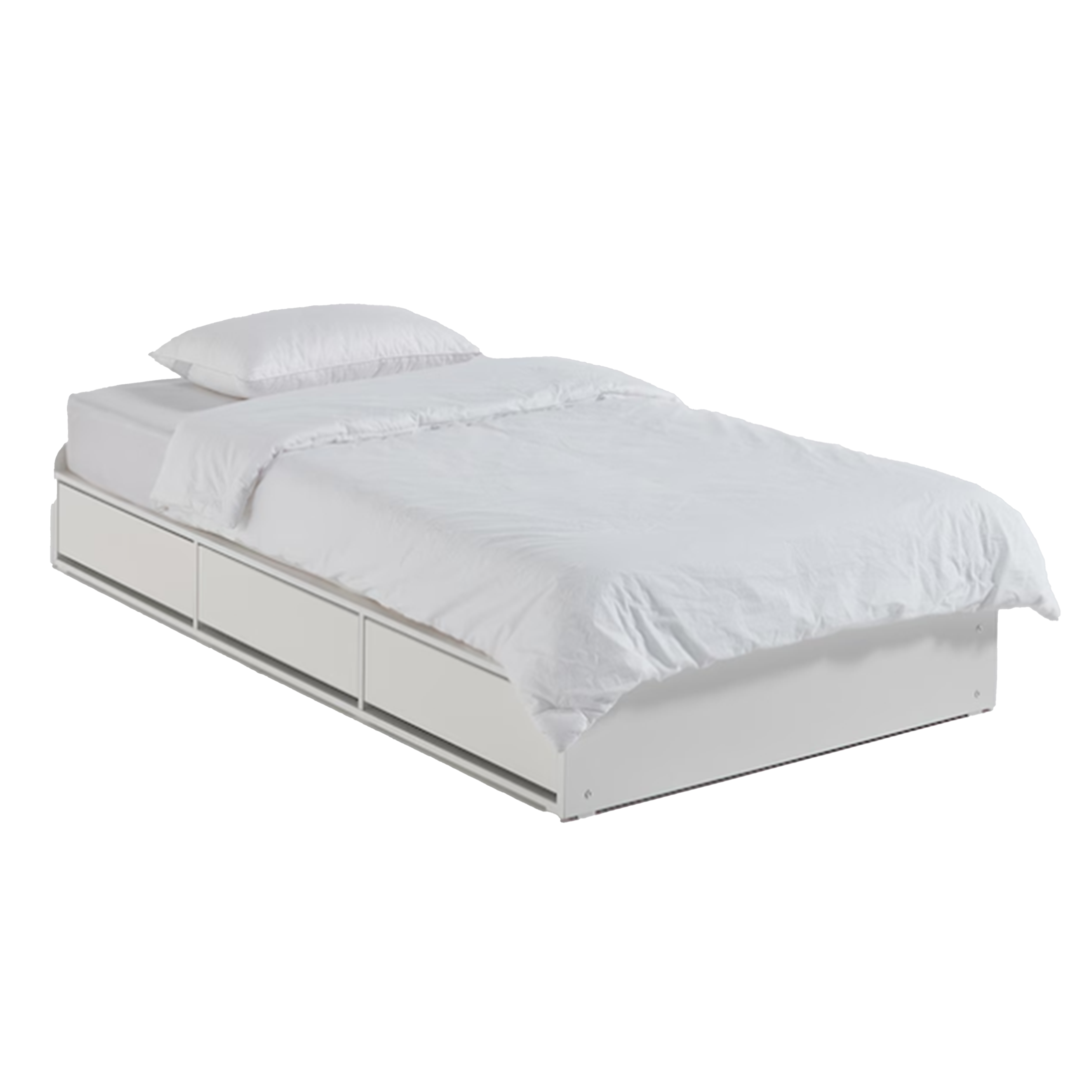 Buy Super Single Bed Frame in Singapore: Super Single Storage Bed