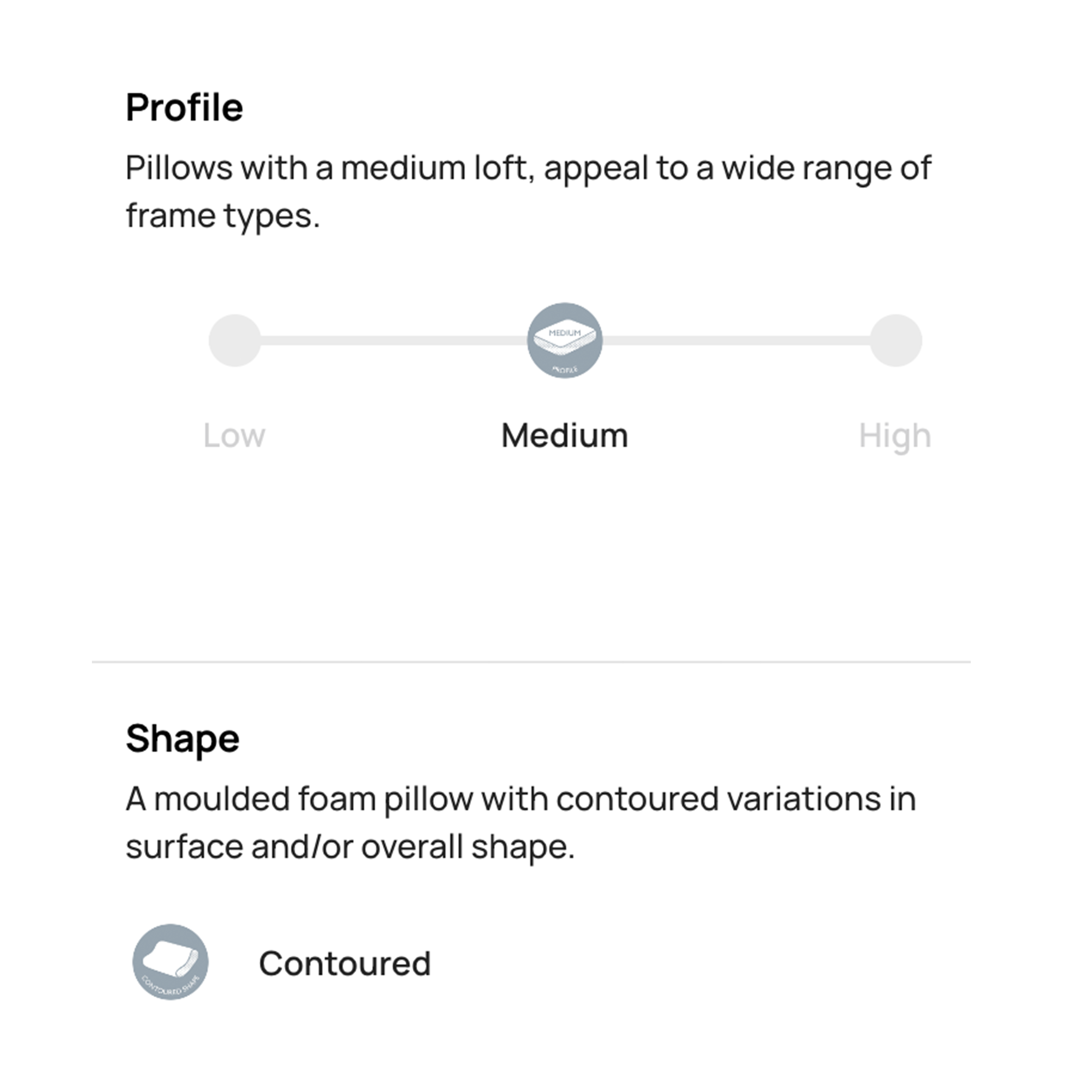 Dentons Multi-Profile Pillow, Dentons | HipVan