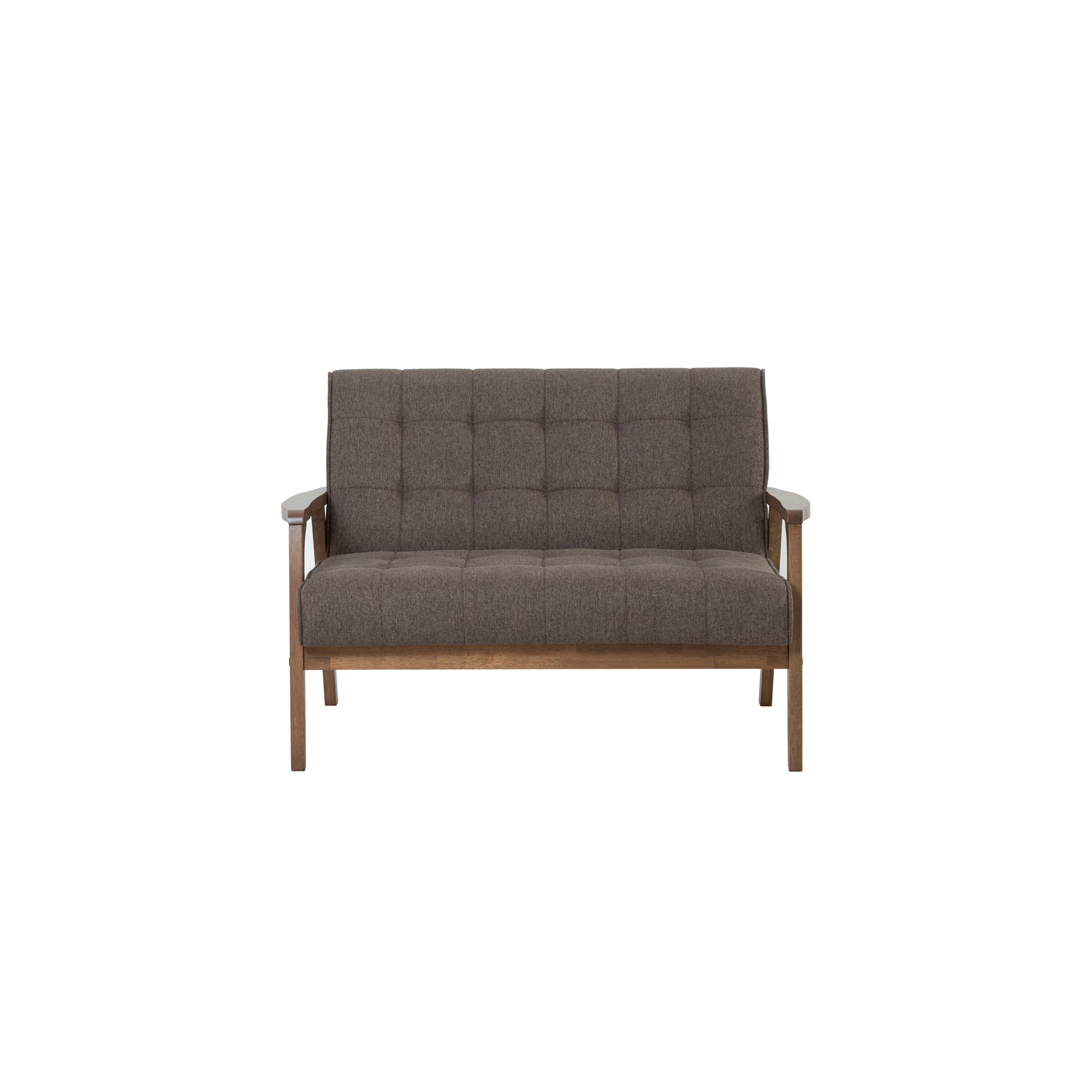 Tucson 2 Seater Sofa - Cocoa, Chestnut (Fabric), Tucson by HipVan | HipVan